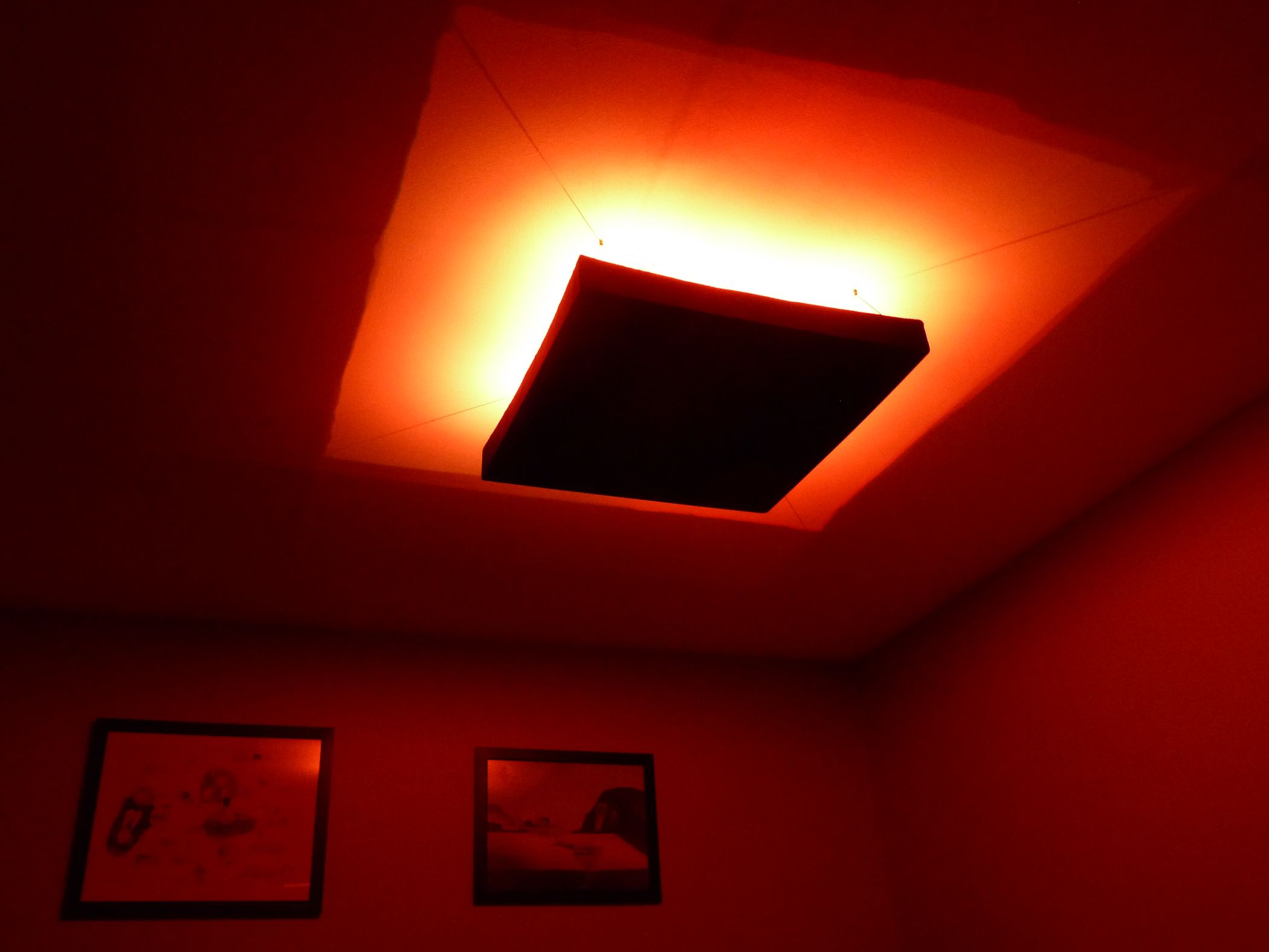 RGB LED Ceiling Mood Light With Hacked IR Remote Control : 6 Steps ...