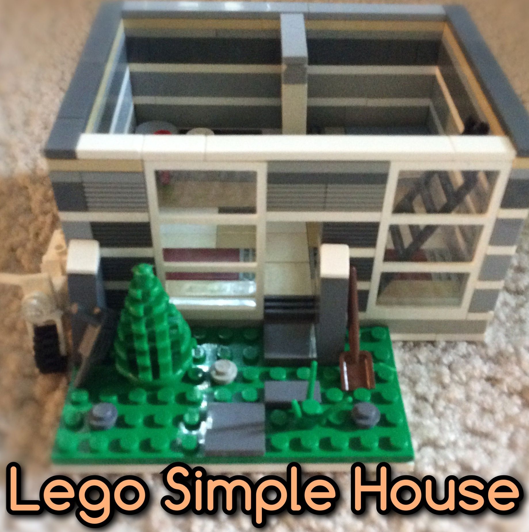 Lego Simple House : 7 Steps - Instructables