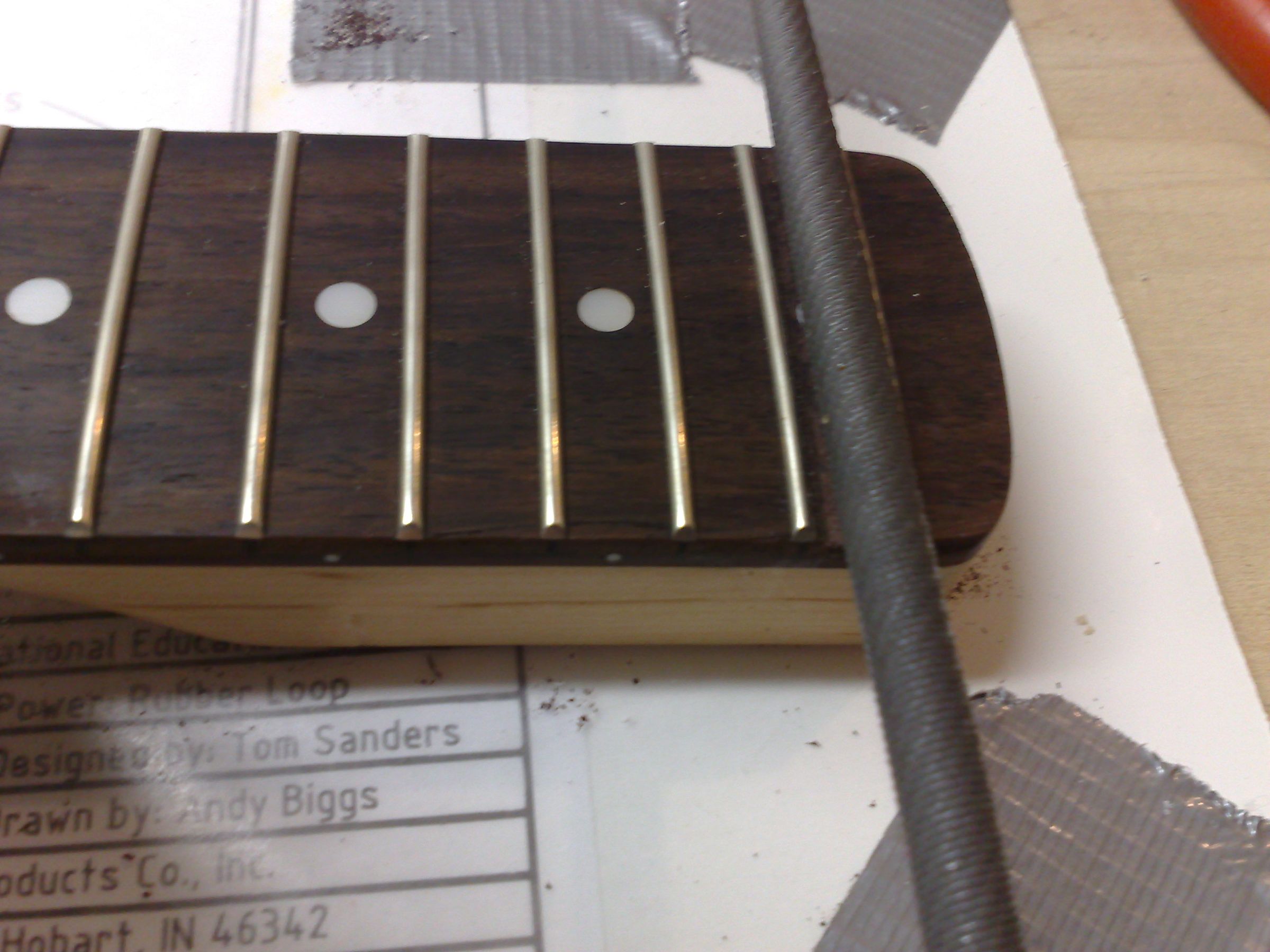 Scallop Your Guitar (Standard Scallop, Frets 14-21) : 11 Steps (with ...