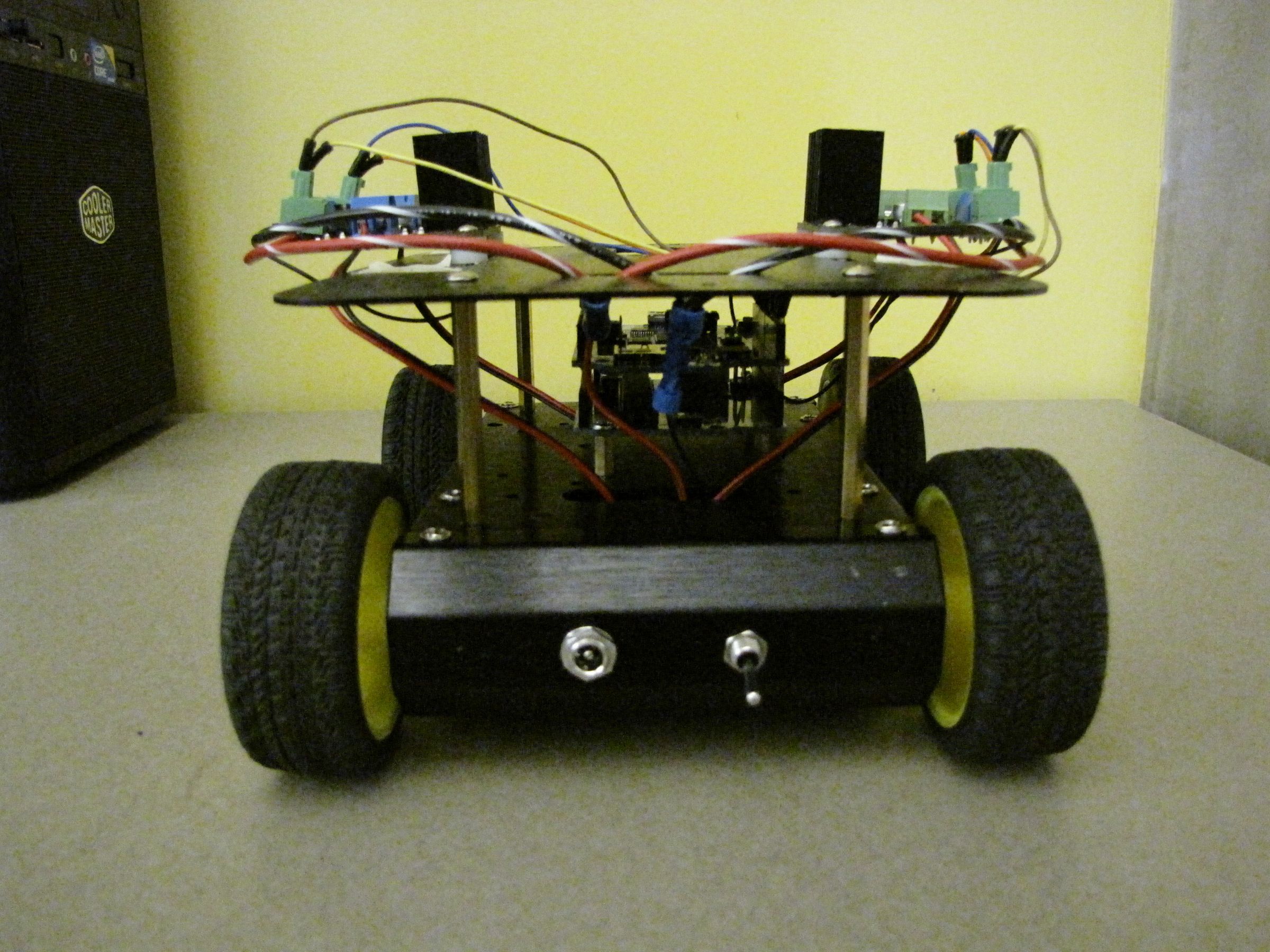Robot Driven by PS3 Controller Through Arduino and Wifi Shield : 16 ...
