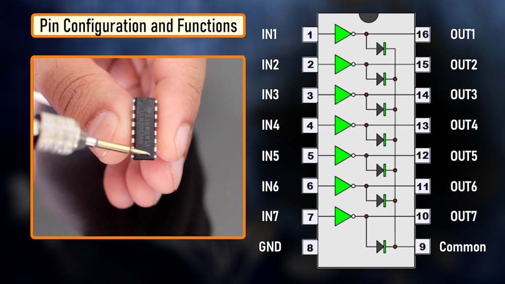 All About IC UNL2003 : 6 Steps - Instructables