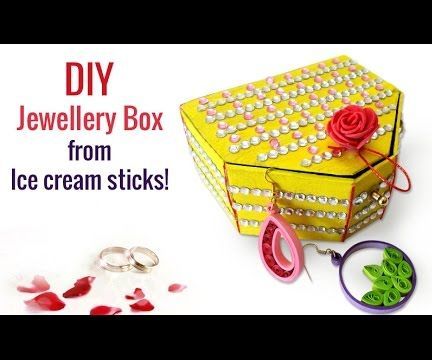 Easy Recycled Crafts : How to Make Ice Cream Sticks Handmade Jewellery ...