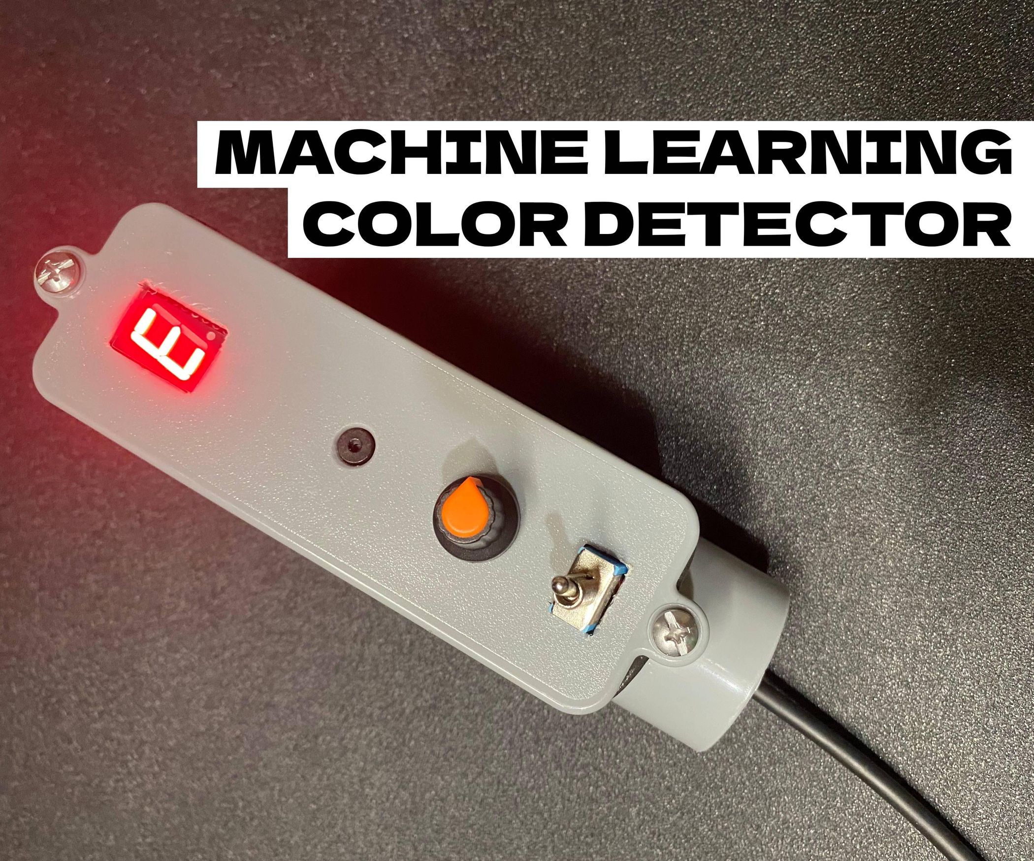 Machine Learning Powered Color Detector (On Any Microcontroller!) : 6 ...