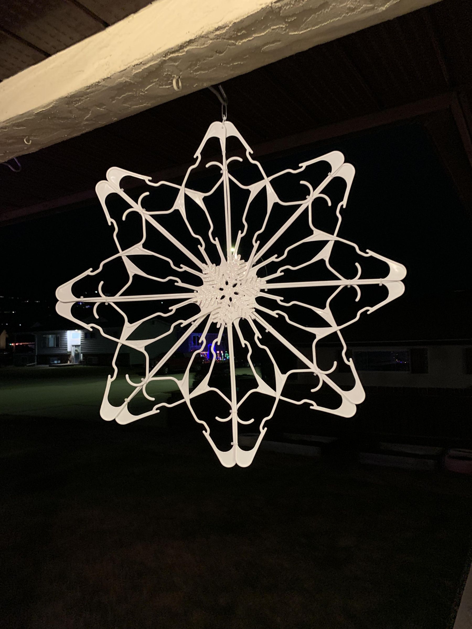 Hanger Snowflake (with Pictures) - Instructables