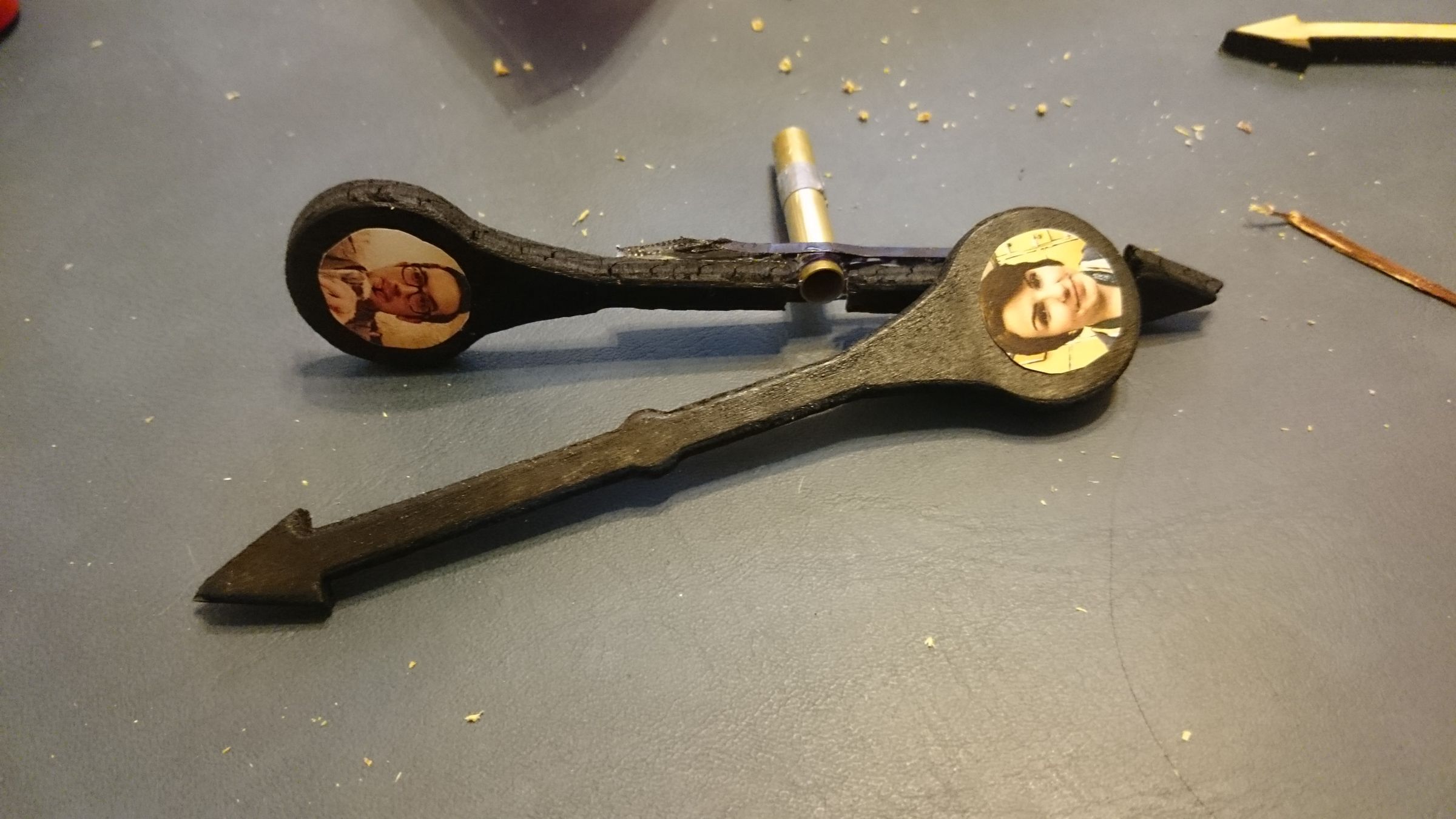 Build Your Own "Weasley" Location Clock! : 14 Steps (with Pictures ...