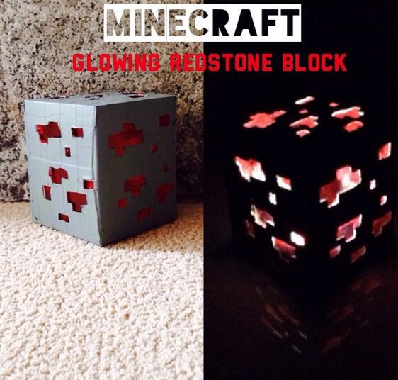 Minecraft Glowing Redstone Block : 11 Steps (with Pictures) - Instructables