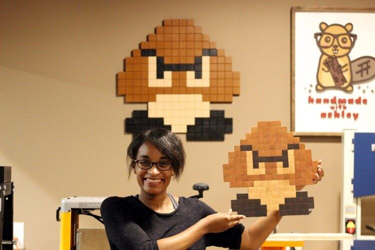 8 Bit Mario Goomba