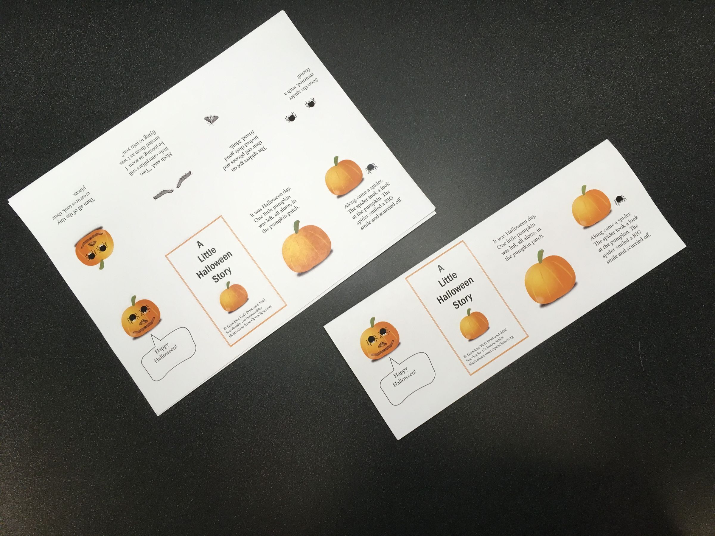 A Little Halloween Storybook : 12 Steps - Instructables