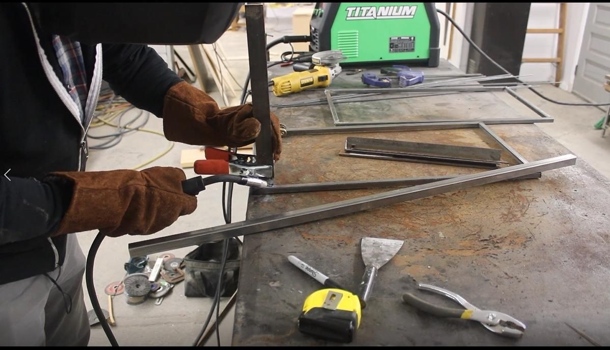 Dumpster Fire Pit (easy Welding Project) : 12 Steps (with Pictures ...