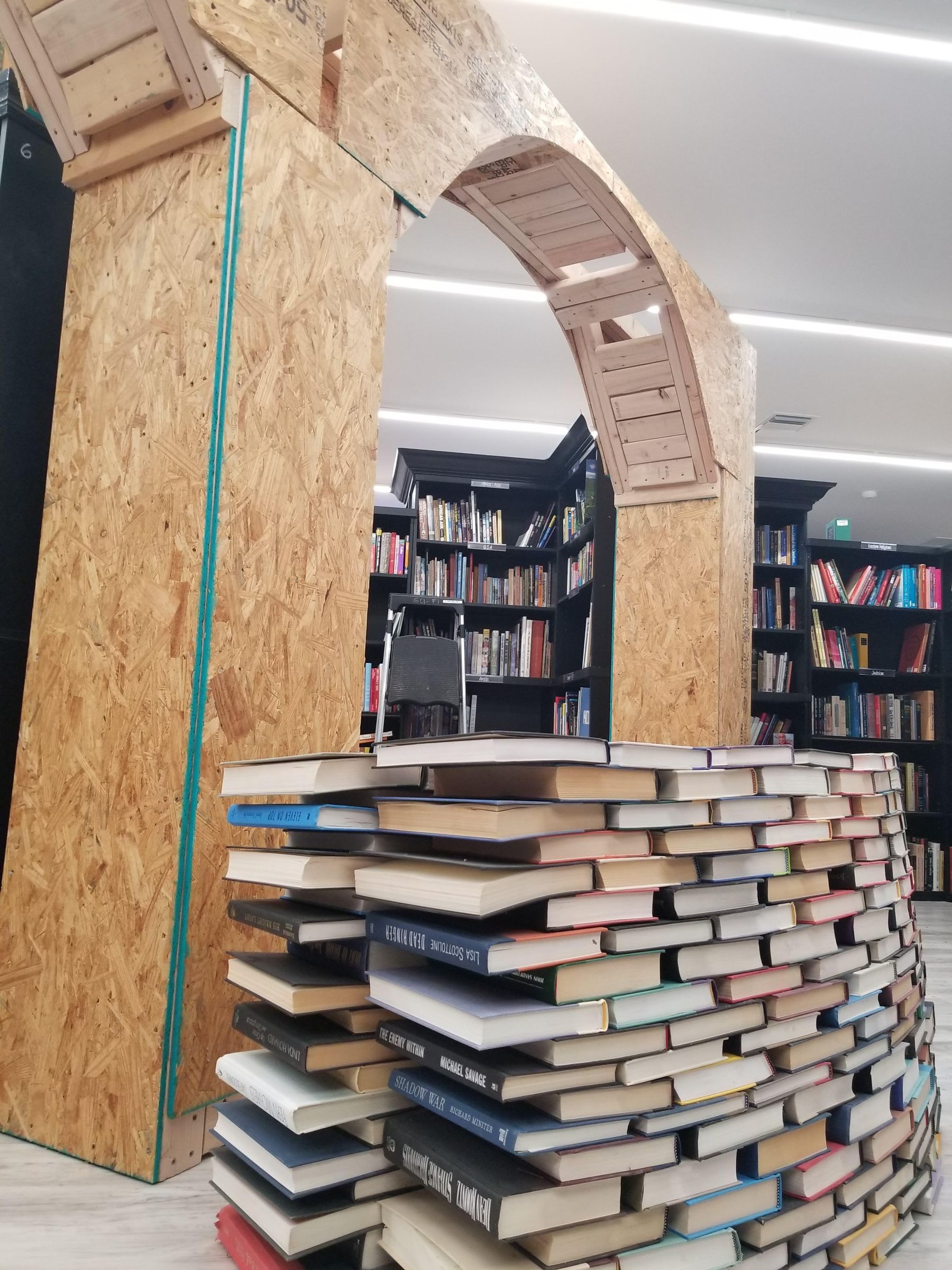 Building a Double Rainbow Arch Using Recycled Books : 9 Steps (with ...