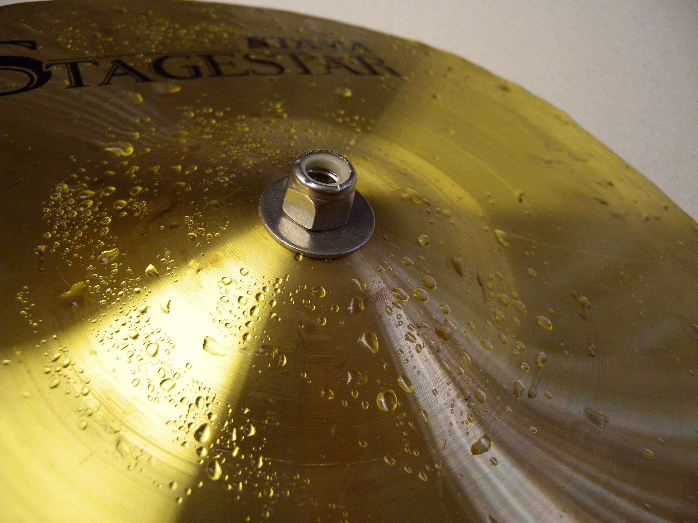 Using Old Drum Cymbals to Play Music From the Rain : 3 Steps (with ...