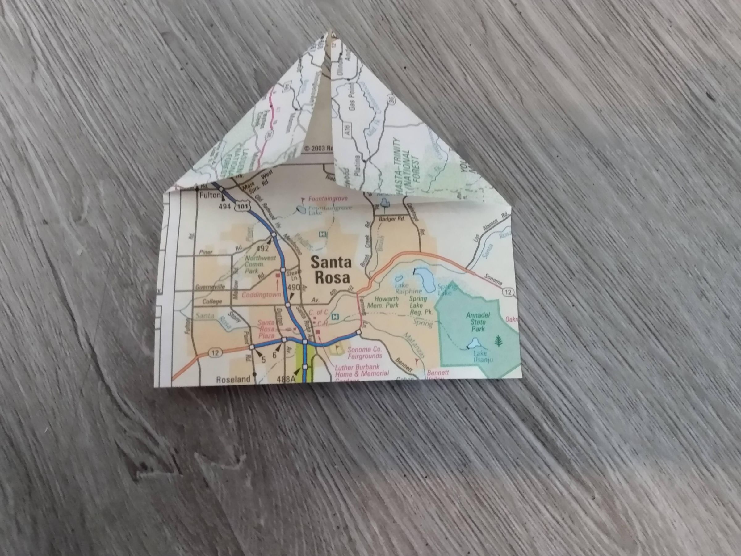 Old Atlas Origami : 12 Steps - Instructables