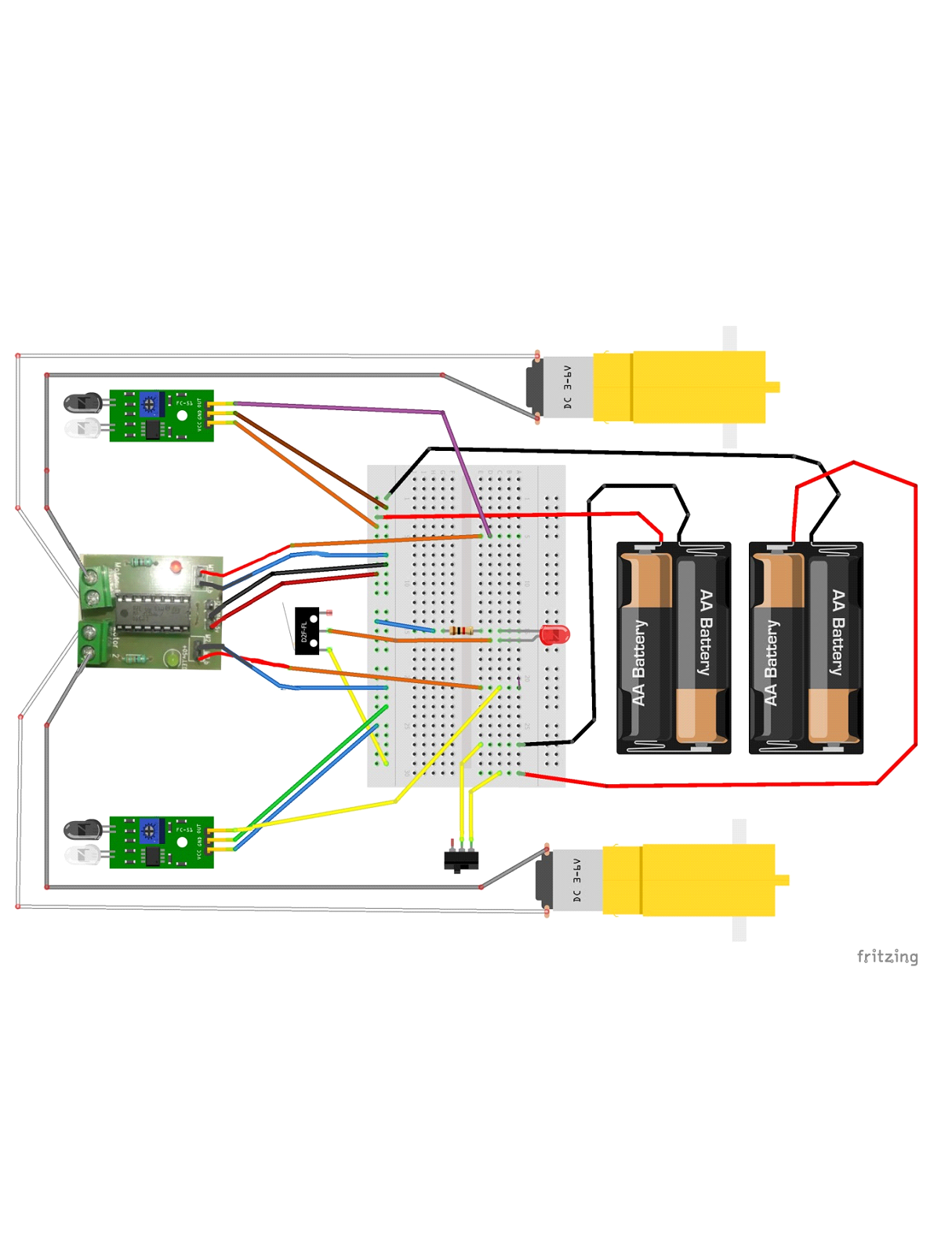 RoboCar Making Tutorials - PART:3 || Line Follower Robt-Car Using IR ...