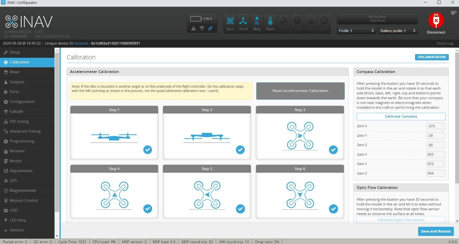 Building a Quadcopter Using INVA Software and STM32F411CEU6 : 12 Steps ...