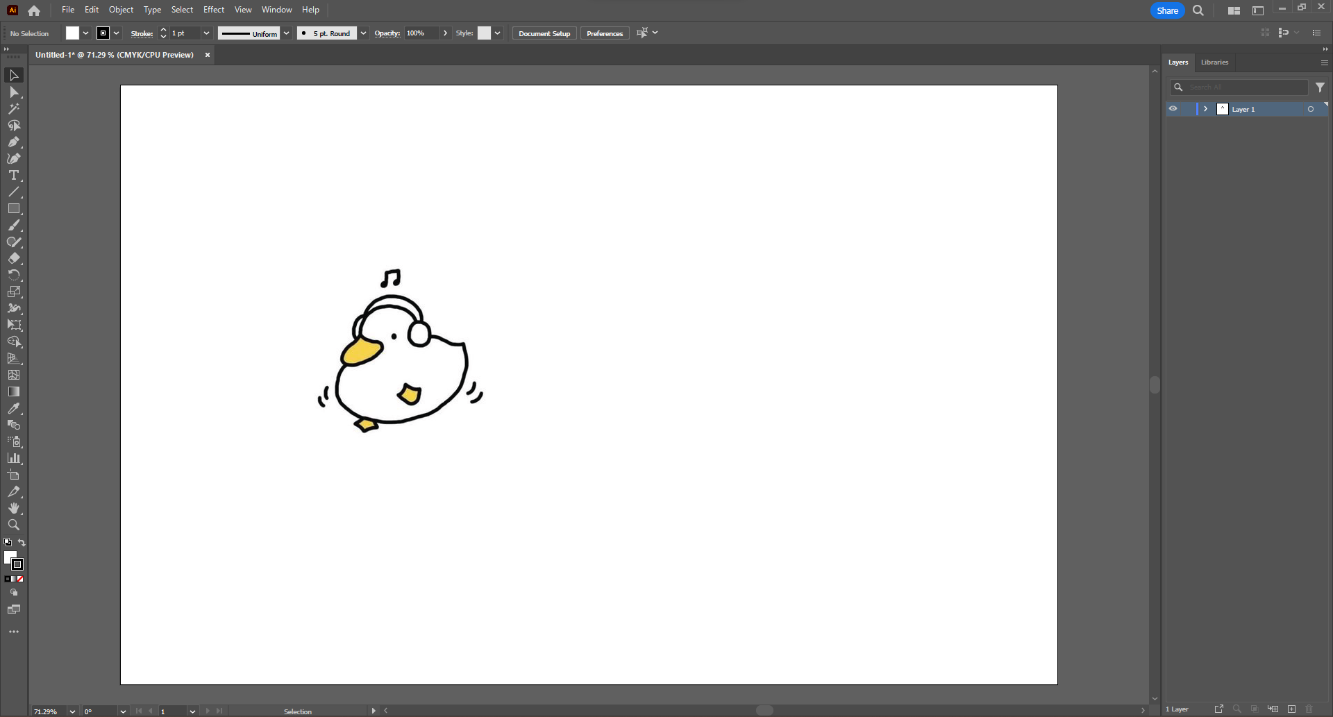 How to Make an Outline on an Organic Image Using Adobe Illustrator : 16 ...