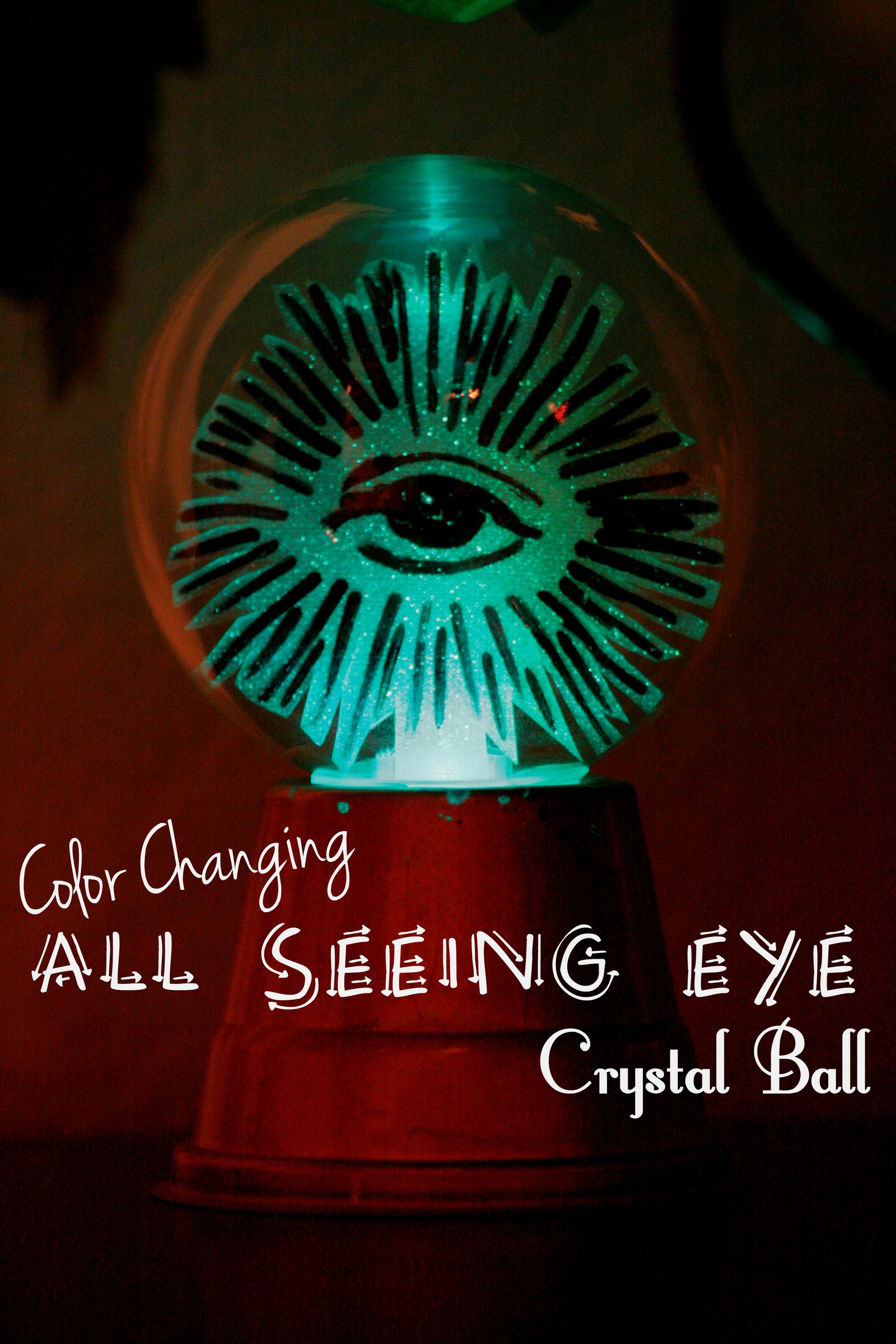 Color Changing All Seeing Eye Crystal Ball : 6 Steps (with Pictures ...