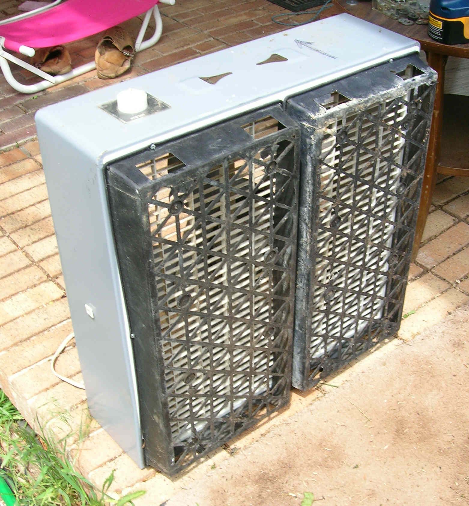 Almost Free, Portable, Indoor, Home-made Evaporative (Swamp) Cooler : 8 ...