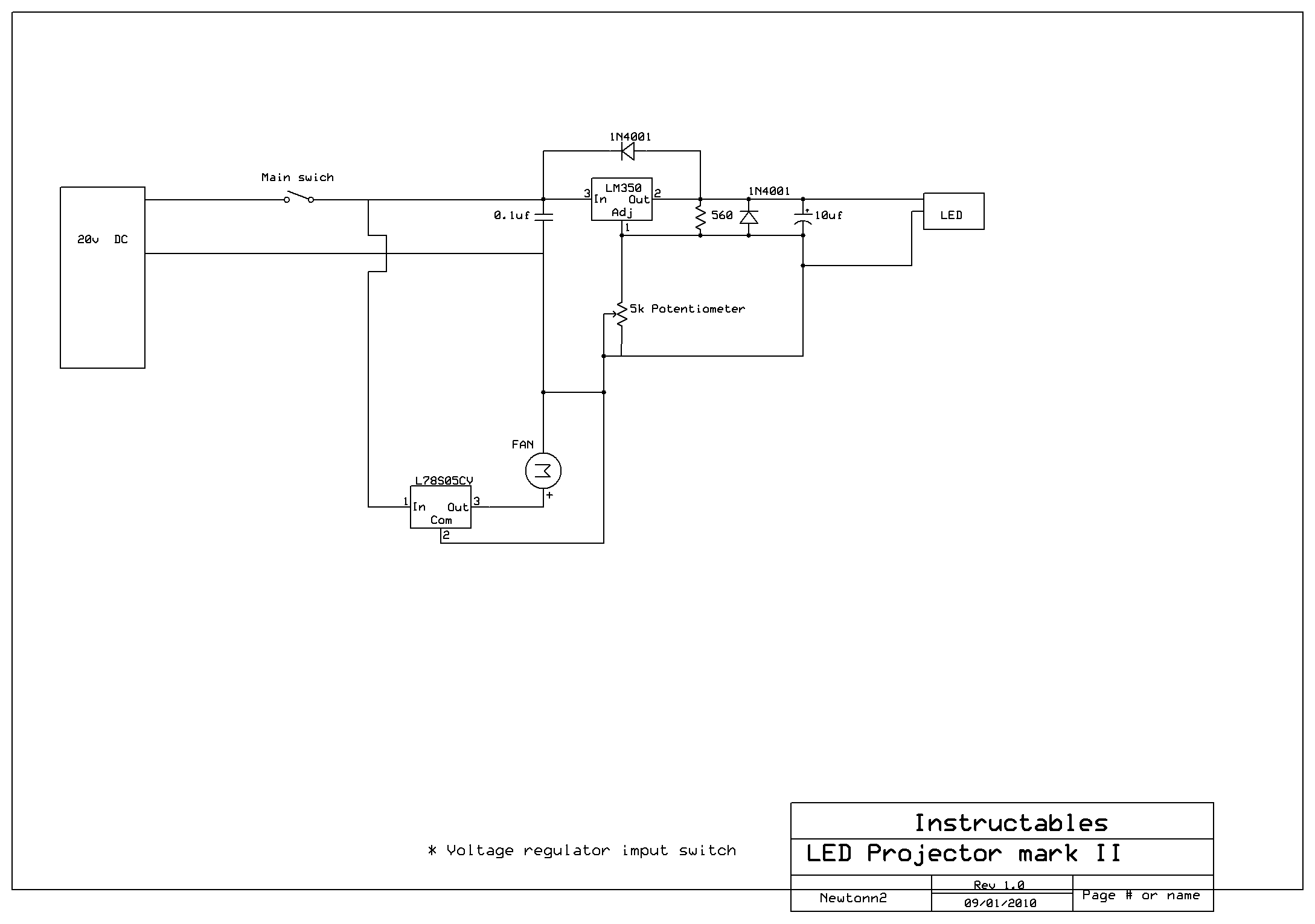 DIY Multimedia LED Projector (video Manual) : 23 Steps (with Pictures ...