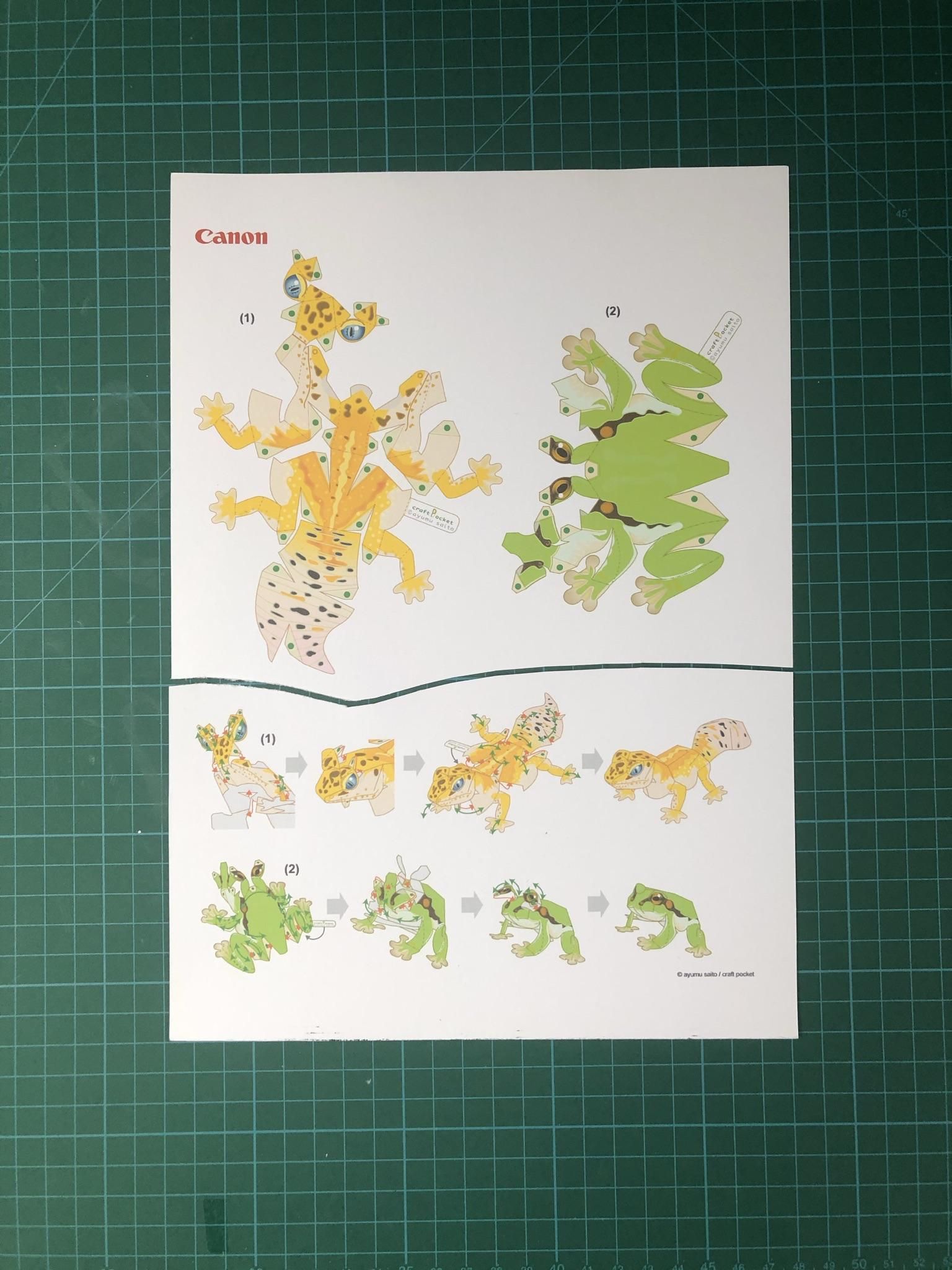 Canon CreativePark's Papercraft : 7 Steps - Instructables