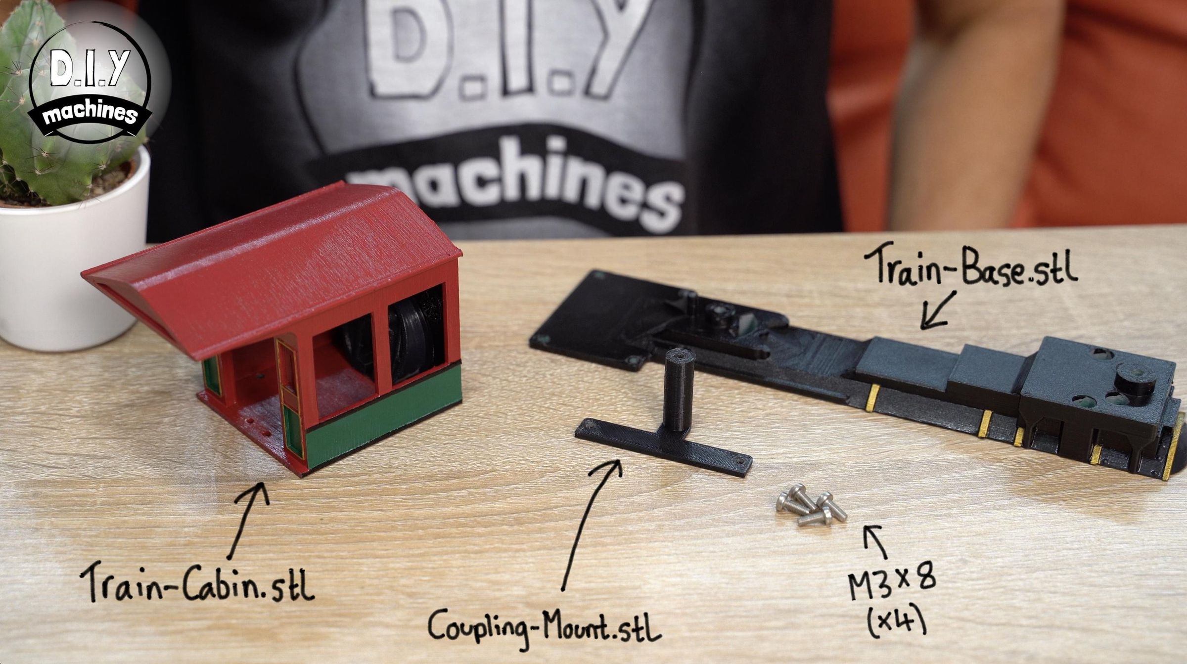 3D PRINT a STEAM TRAIN 🚂 With Live Camera Streaming and Wifi Controls ...