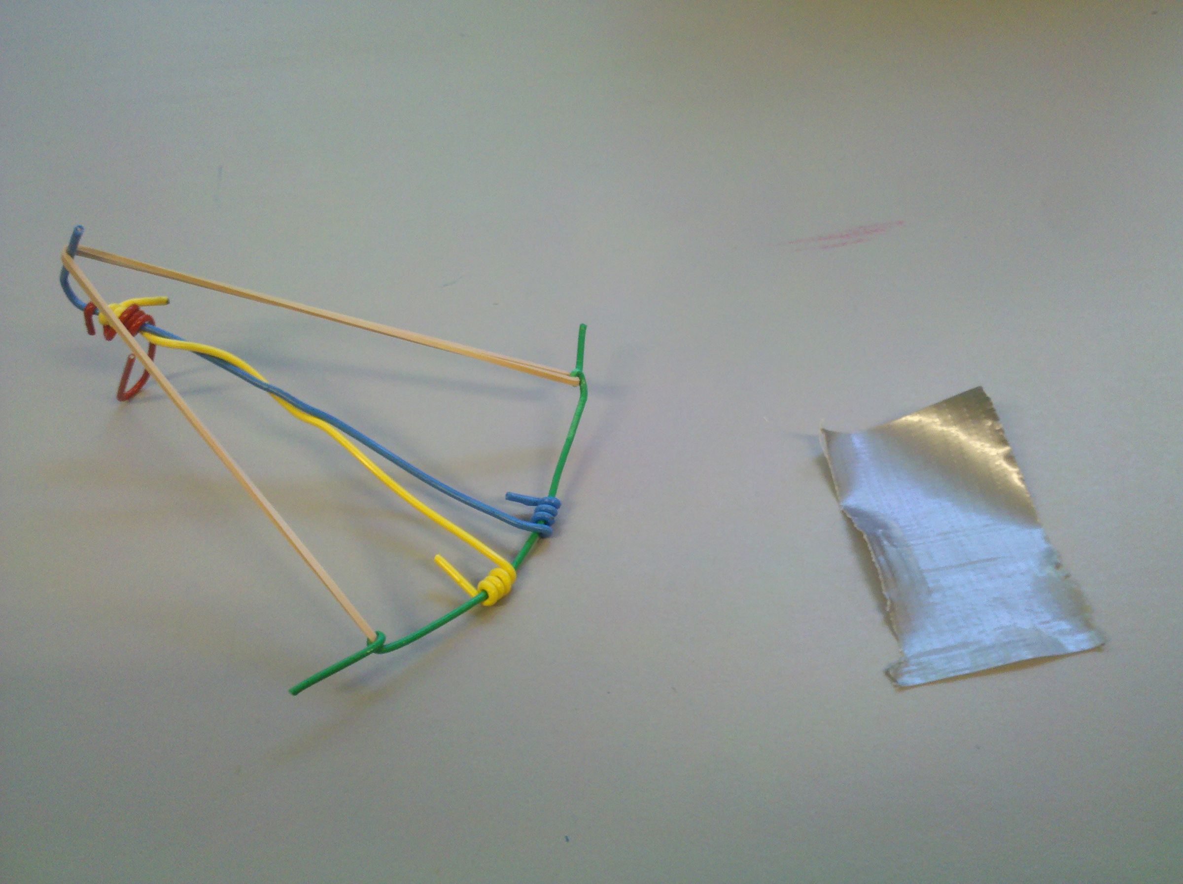 Reception Desk Paperclip Crossbow : 10 Steps (with Pictures ...