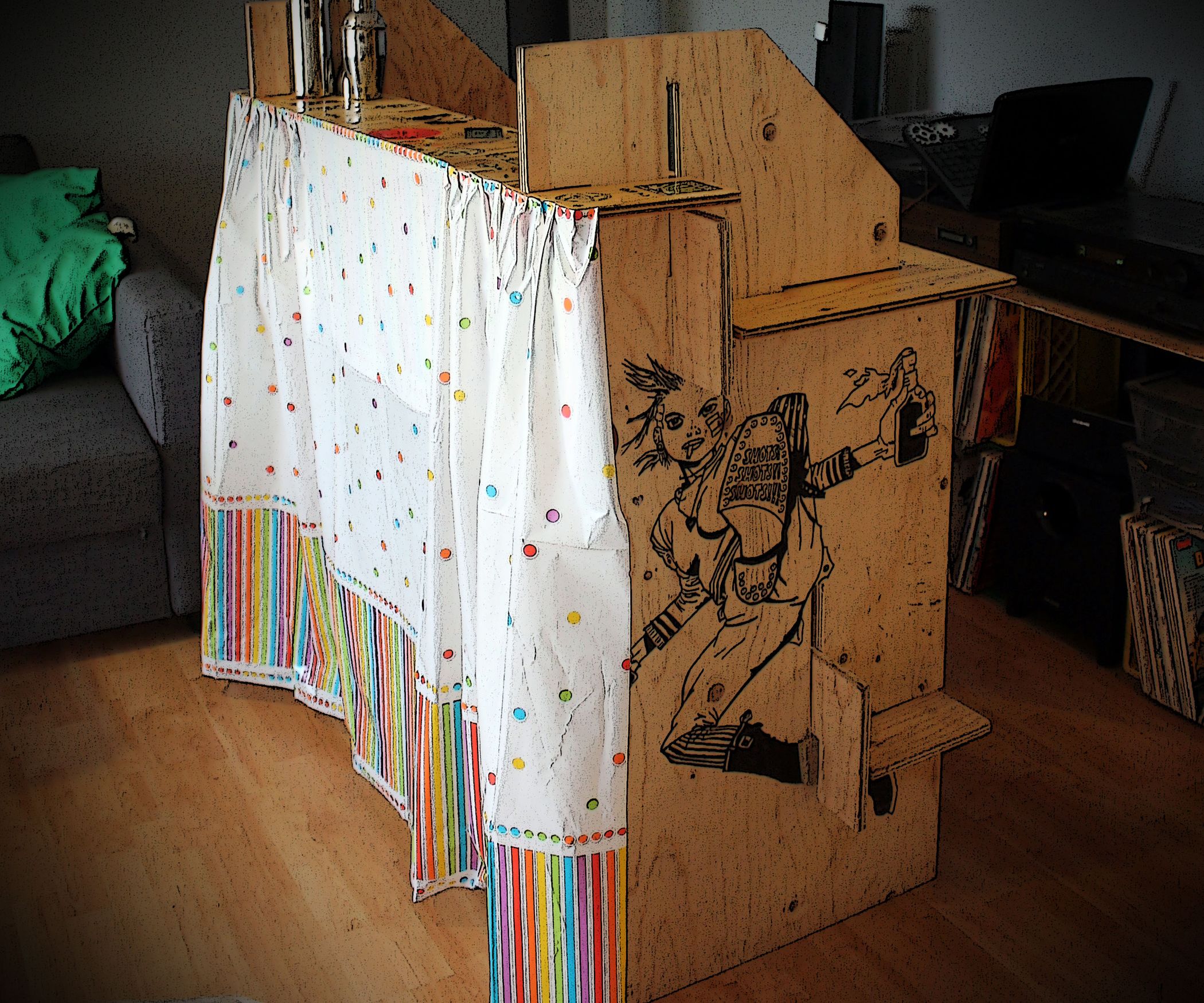 Flat-pack Playa Bar : 5 Steps (with Pictures) - Instructables