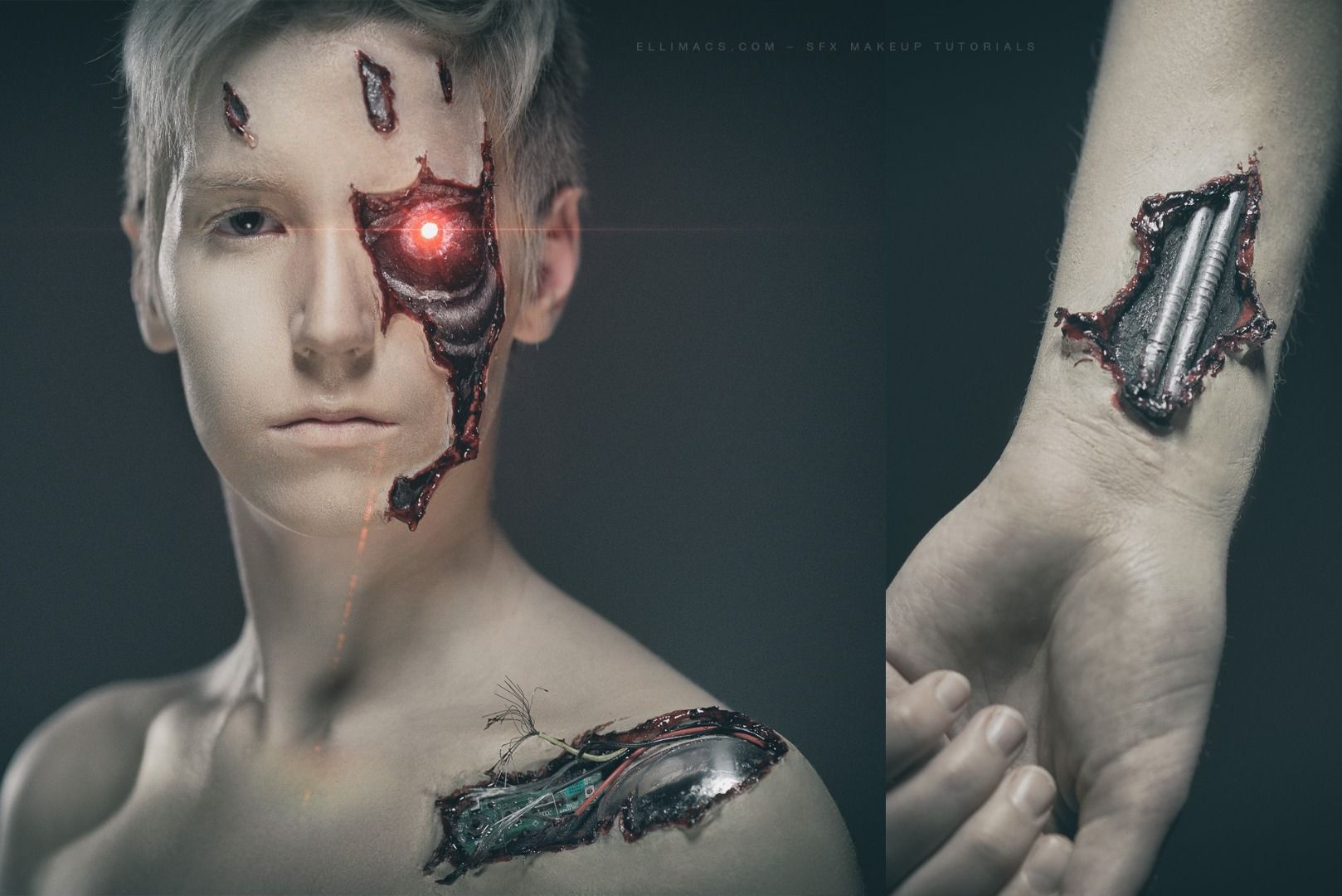 The Terminator - SFX Makeup Tutorial (with Pictures) - Instructables