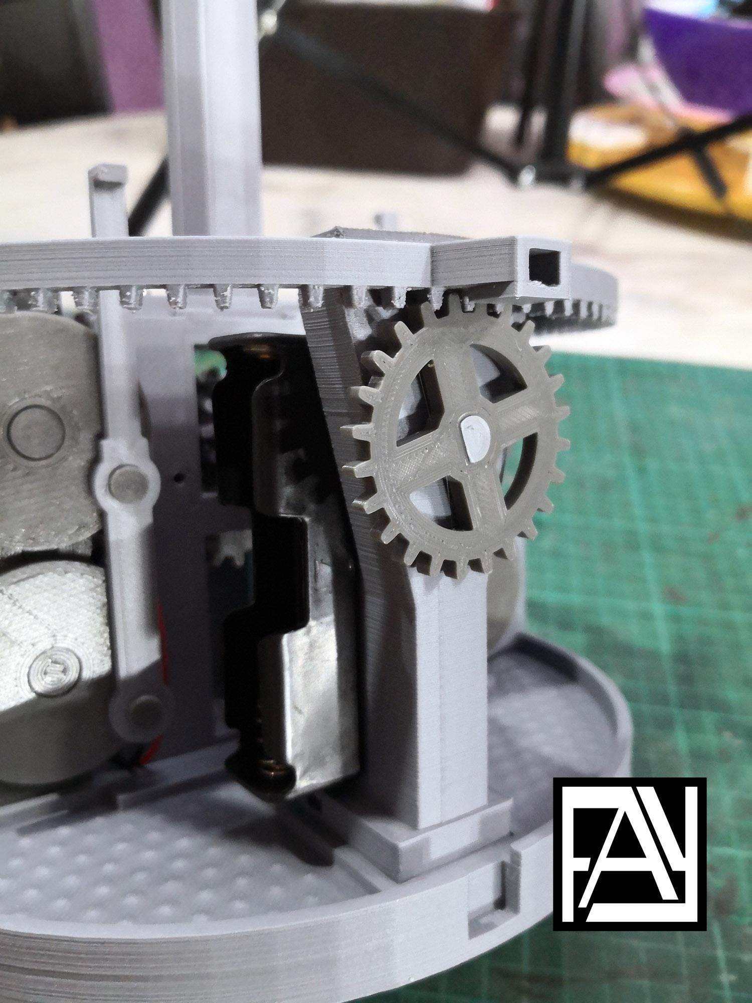 ATAT Motorized Automata : 12 Steps (with Pictures) - Instructables