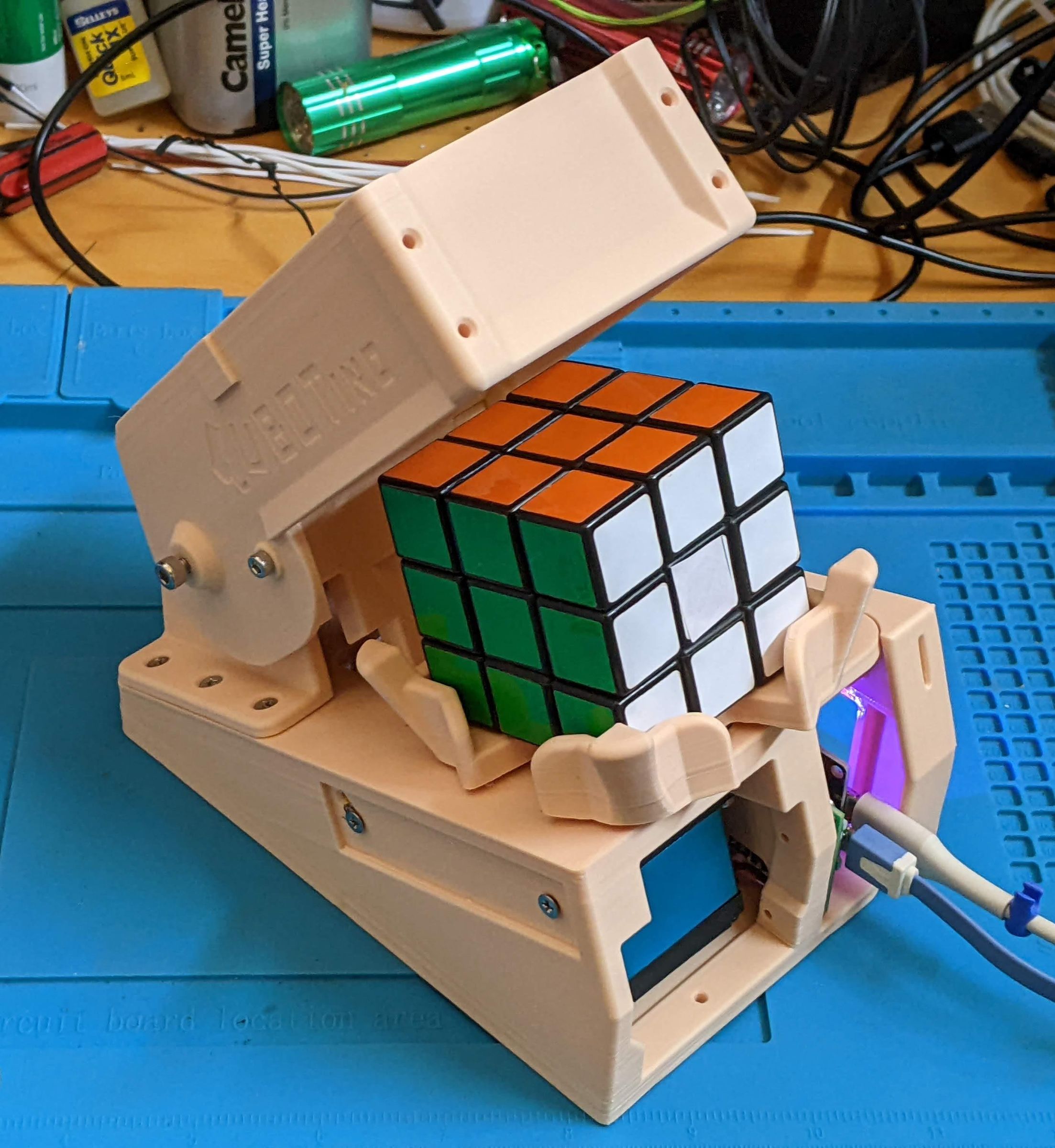 CUBOTino: a Small, Simple, 3D Printed, Inexpensive Rubik's Cube Solver ...