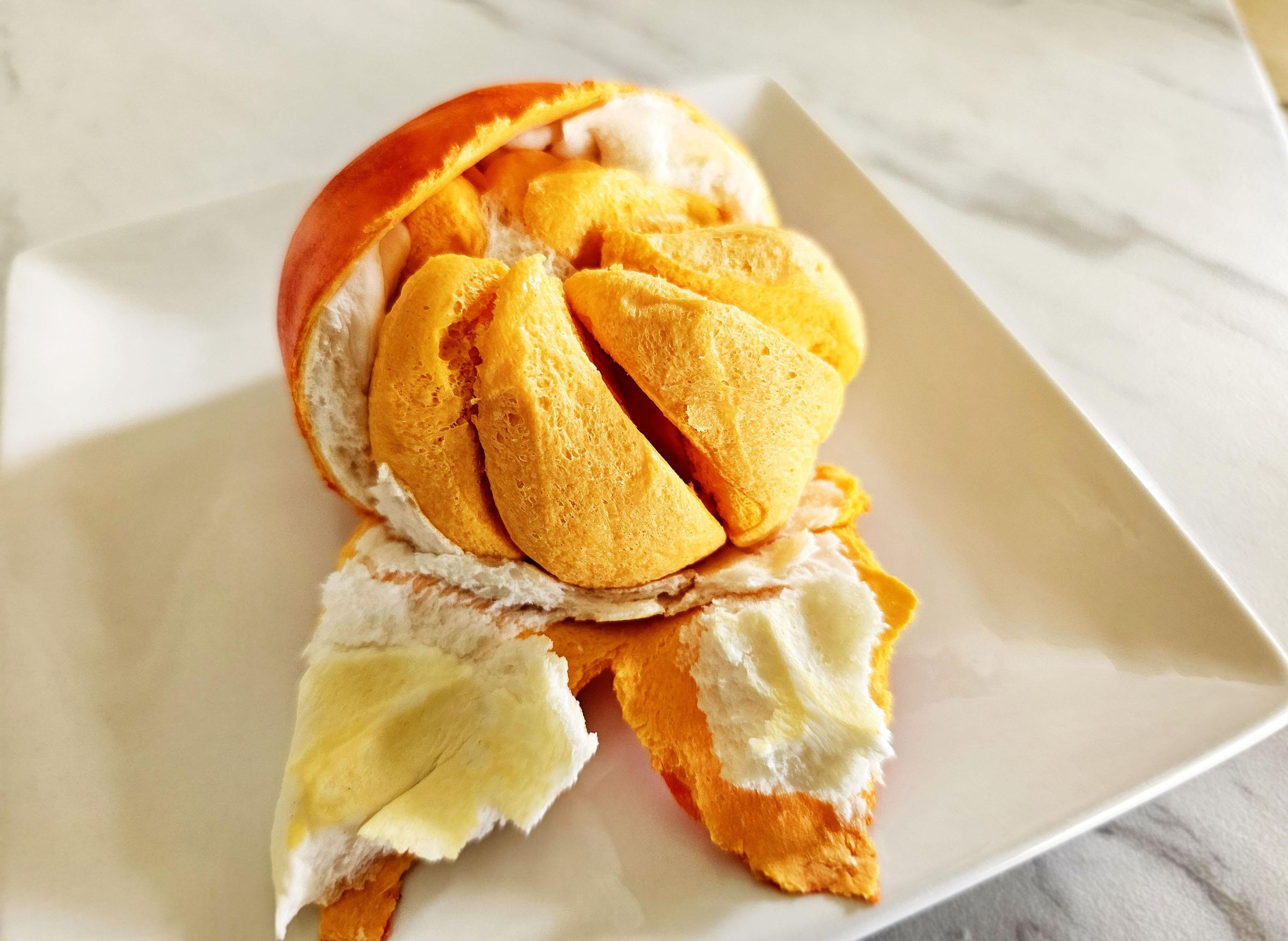 Segmented Orange Mantou : 16 Steps (with Pictures) - Instructables