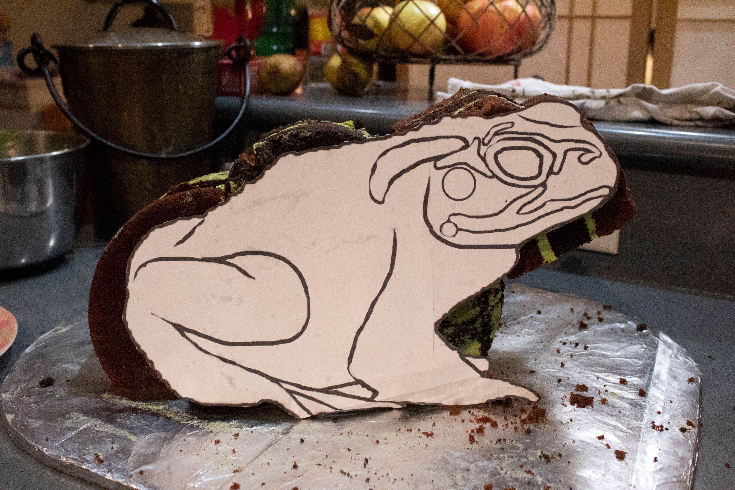 The Mutant Toad Cake With Tricky Treats... : 13 Steps (with Pictures ...