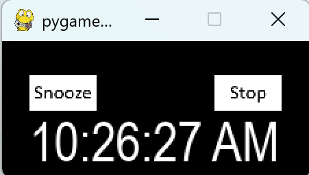 Alarm Clock Program Python Pygame Customizable : 19 Steps - Instructables