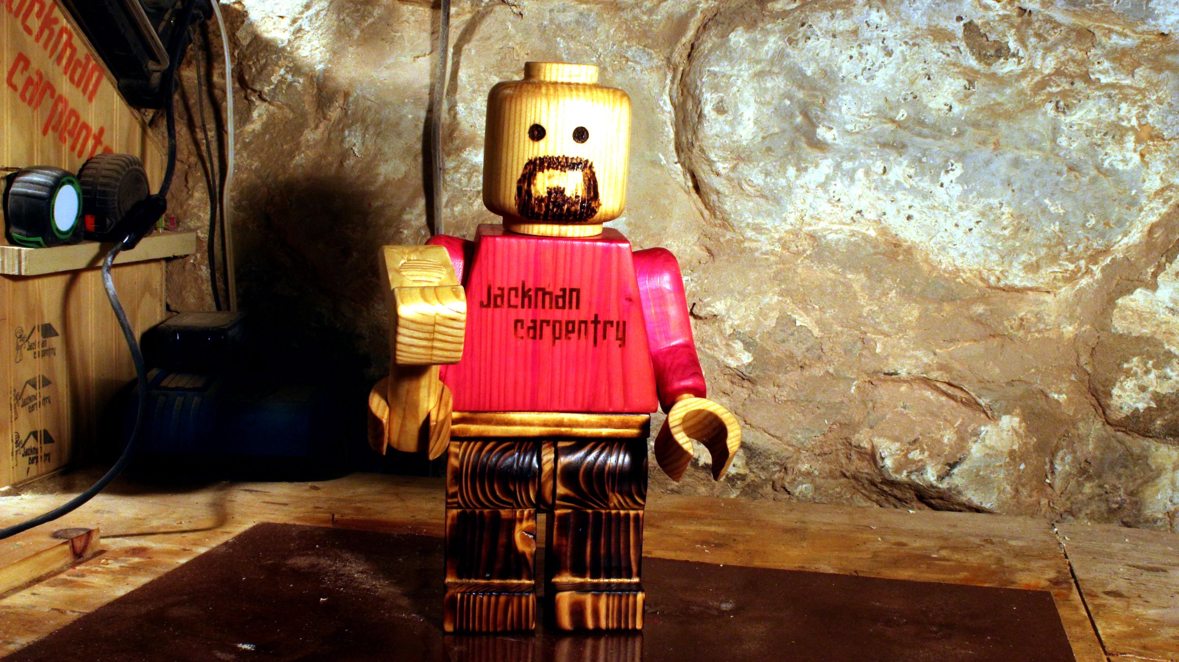 Giant Wood Lego Man (from a Single 2x4!) : 15 Steps (with Pictures ...