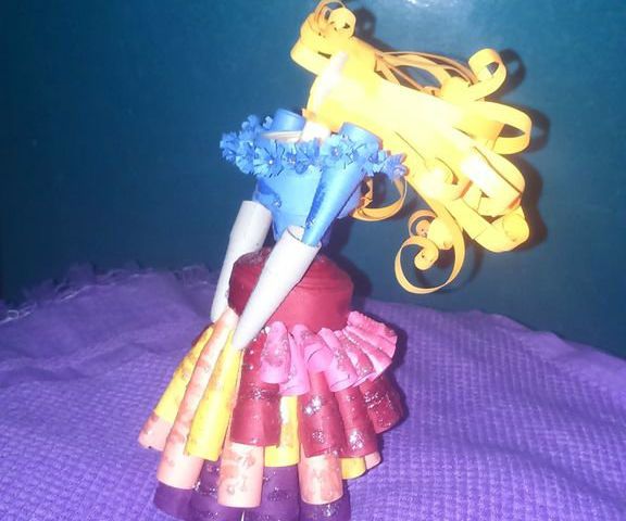 Paper Quilled Doll : 11 Steps (with Pictures) - Instructables