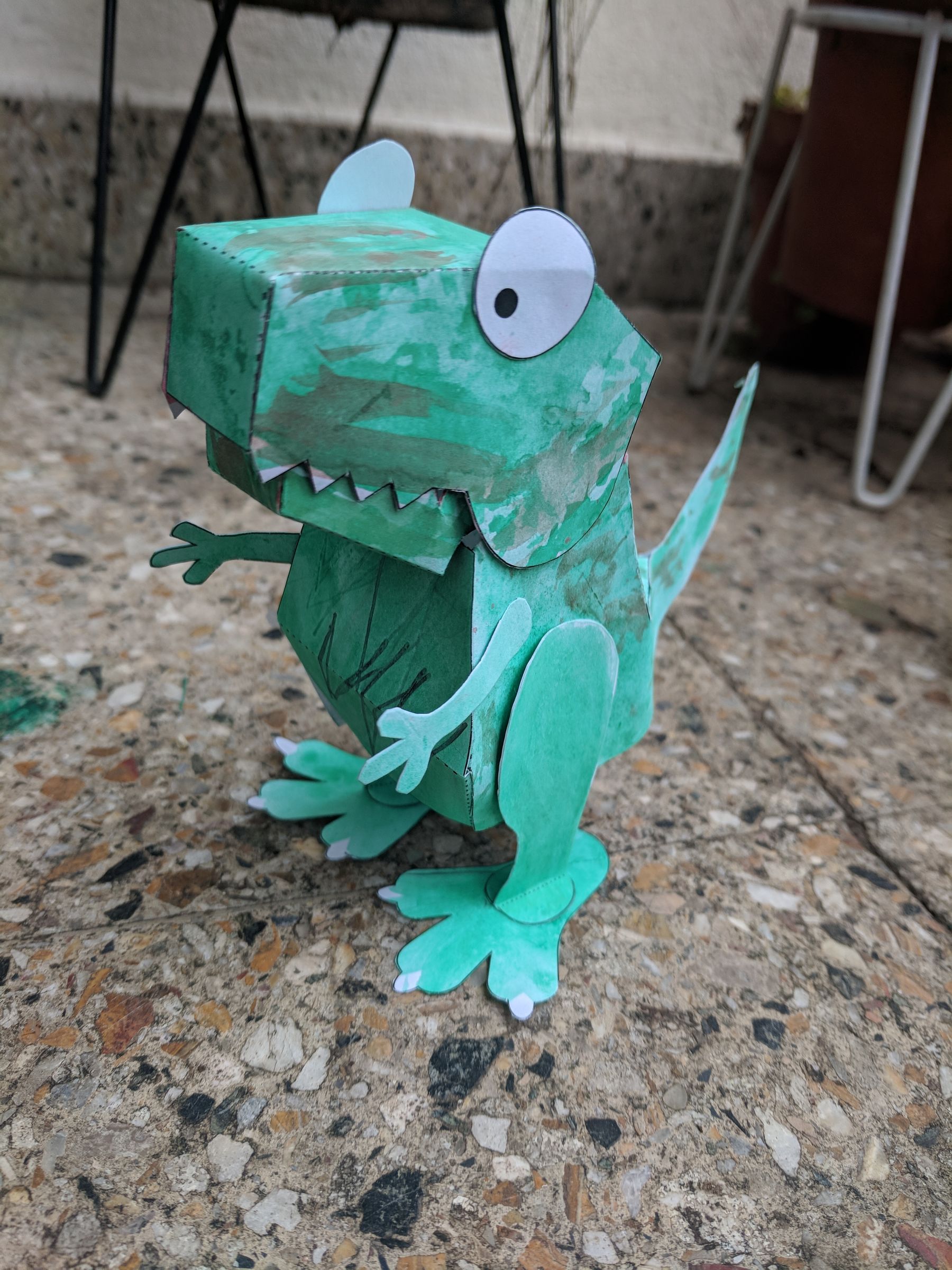 Poseable Paper T. Rex : 11 Steps (with Pictures) - Instructables