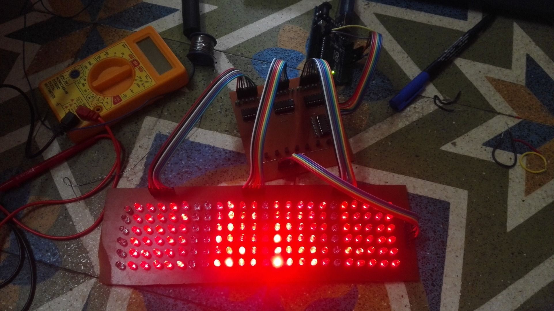 Make a 24X6 LED Matrix : 6 Steps (with Pictures) - Instructables