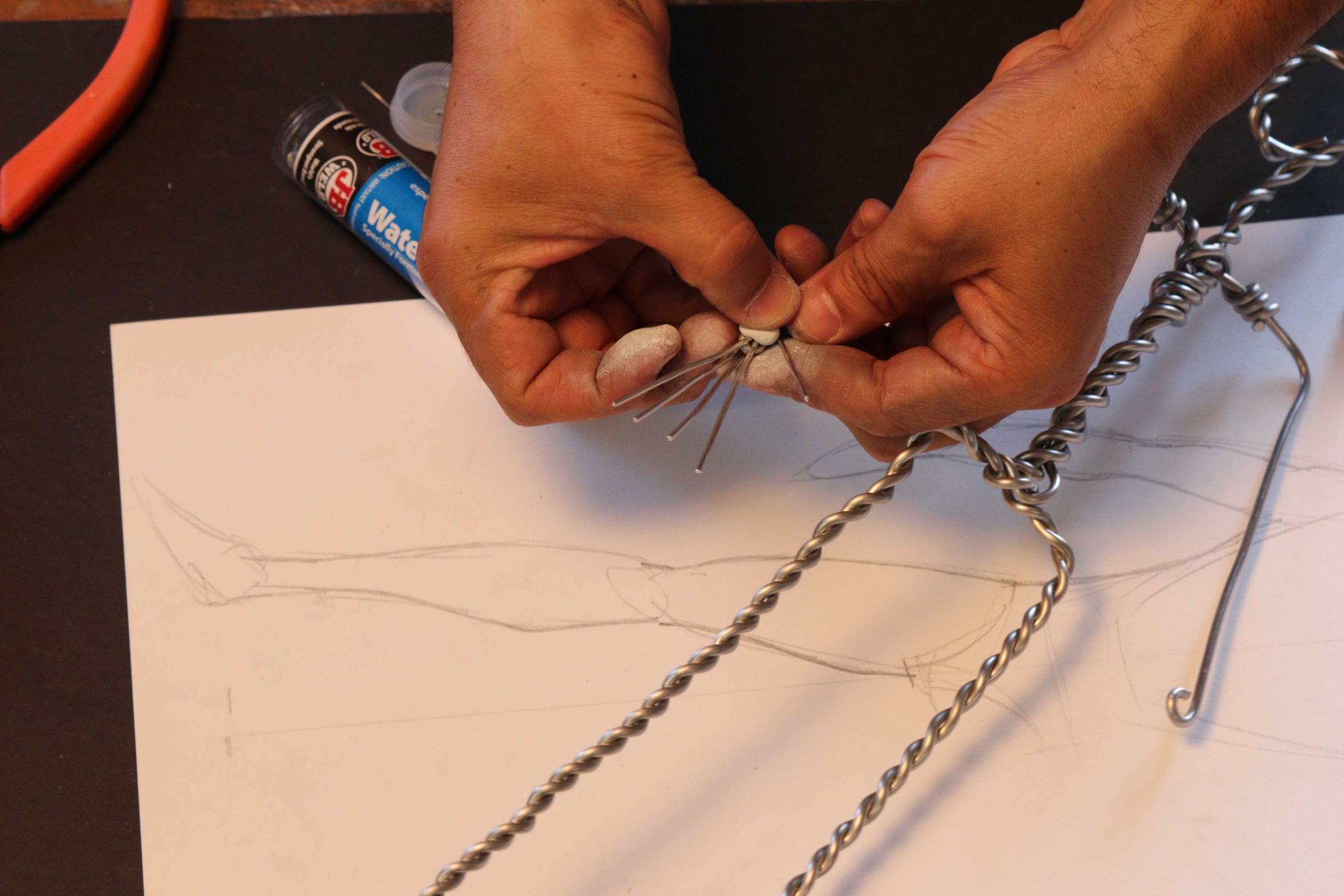 Making an Armature for a Clay Sculpture : 21 Steps (with Pictures ...