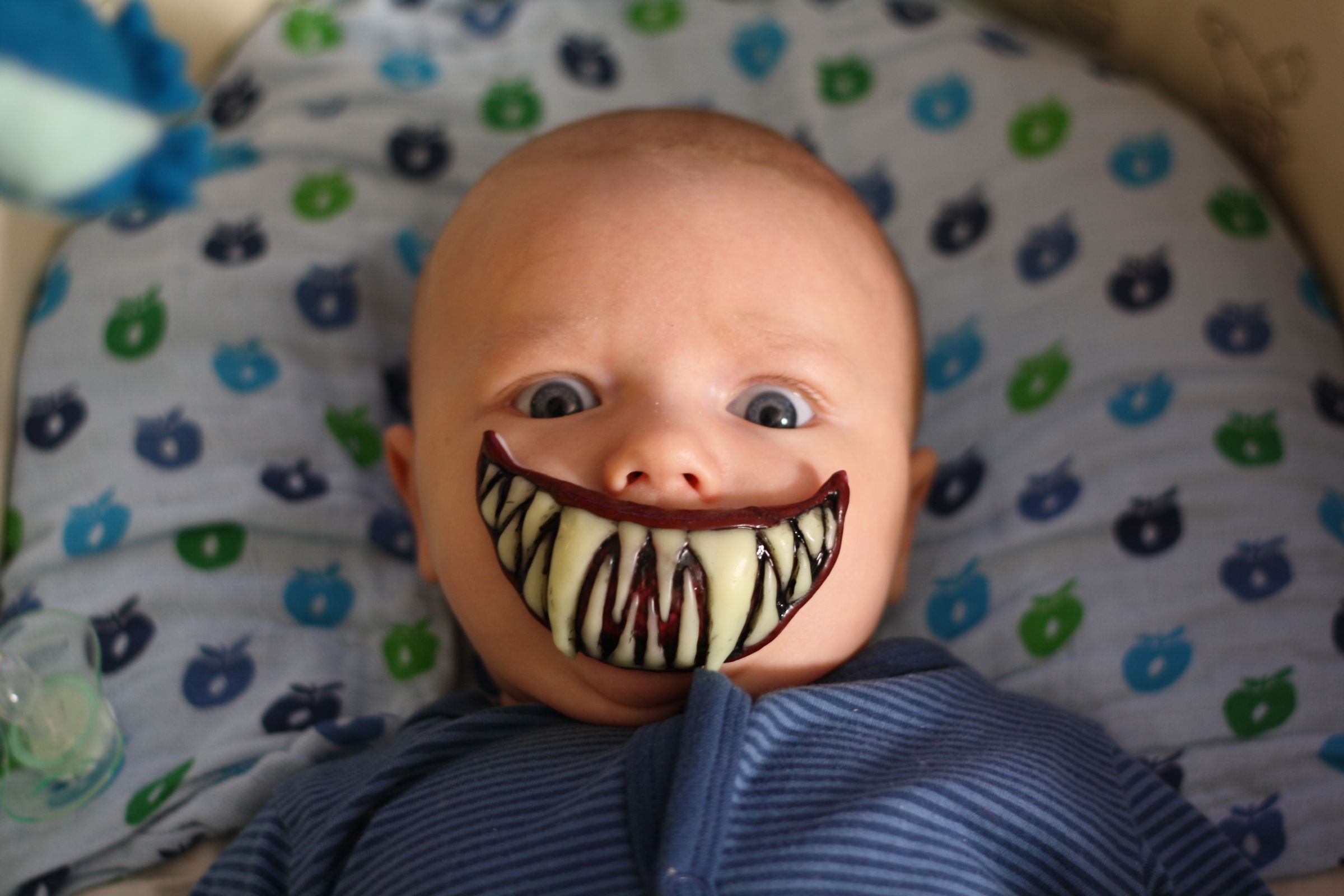 Demon Baby Pacifier Mouth : 5 Steps (with Pictures) - Instructables