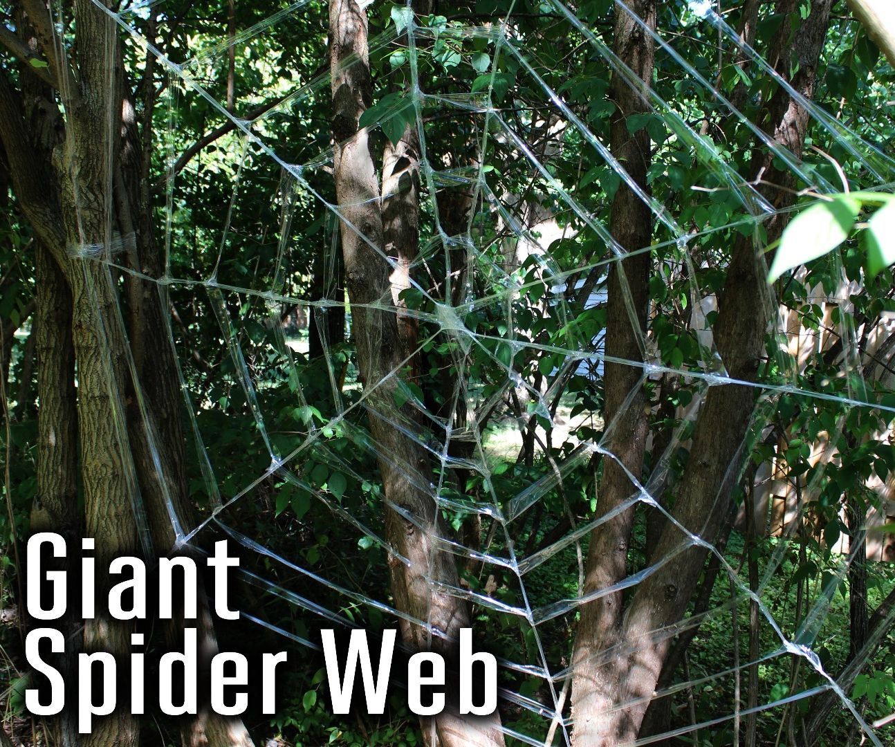Giant Spider Web : 9 Steps (with Pictures) - Instructables