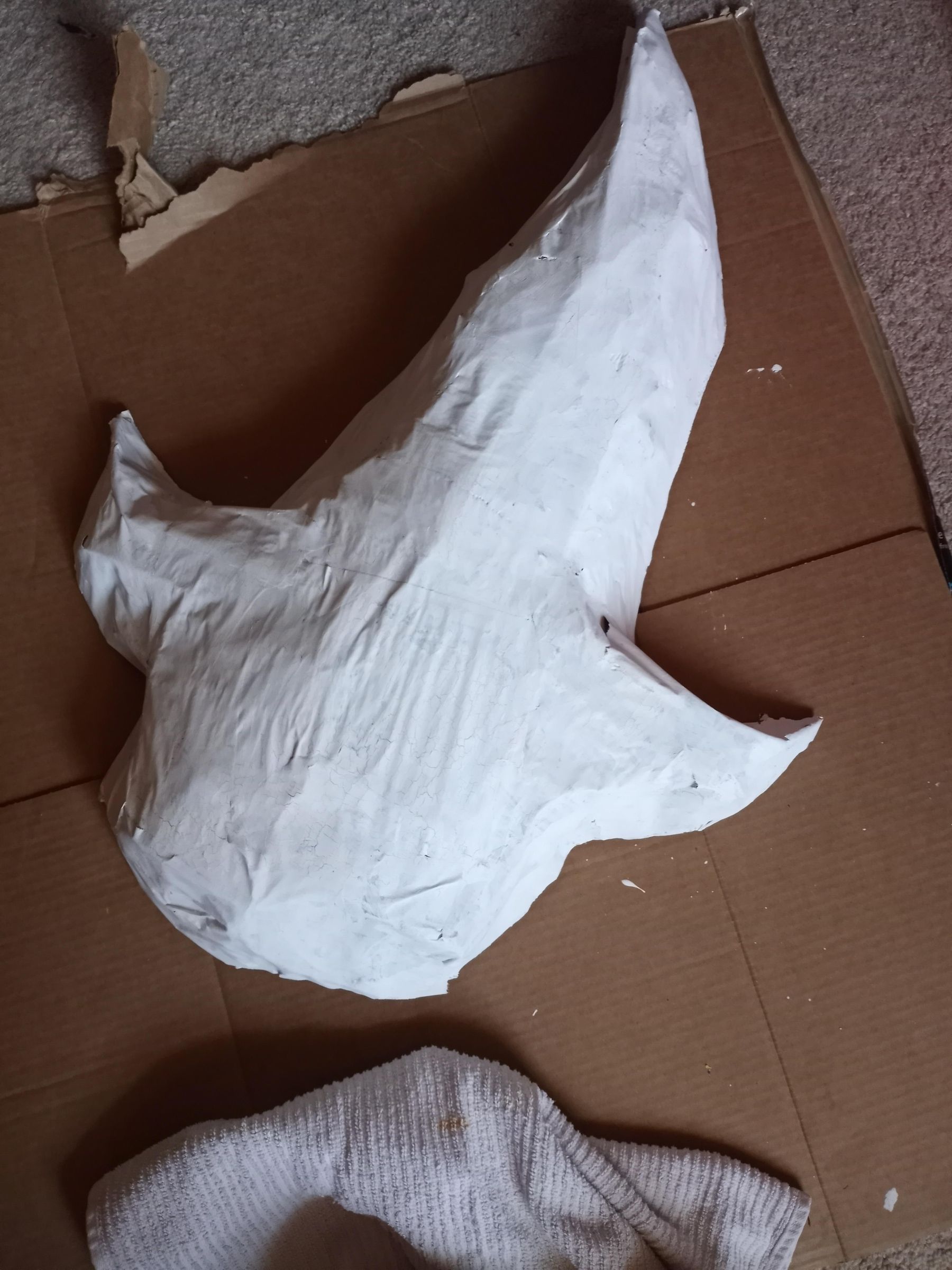 Large Whale Shark Made of Cardboard : 6 Steps (with Pictures ...