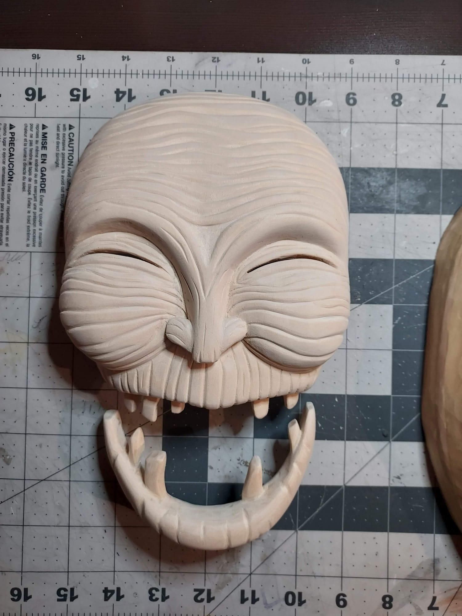 Getting Started With Traditional Wood Carving and Carving a Mask : 10 ...