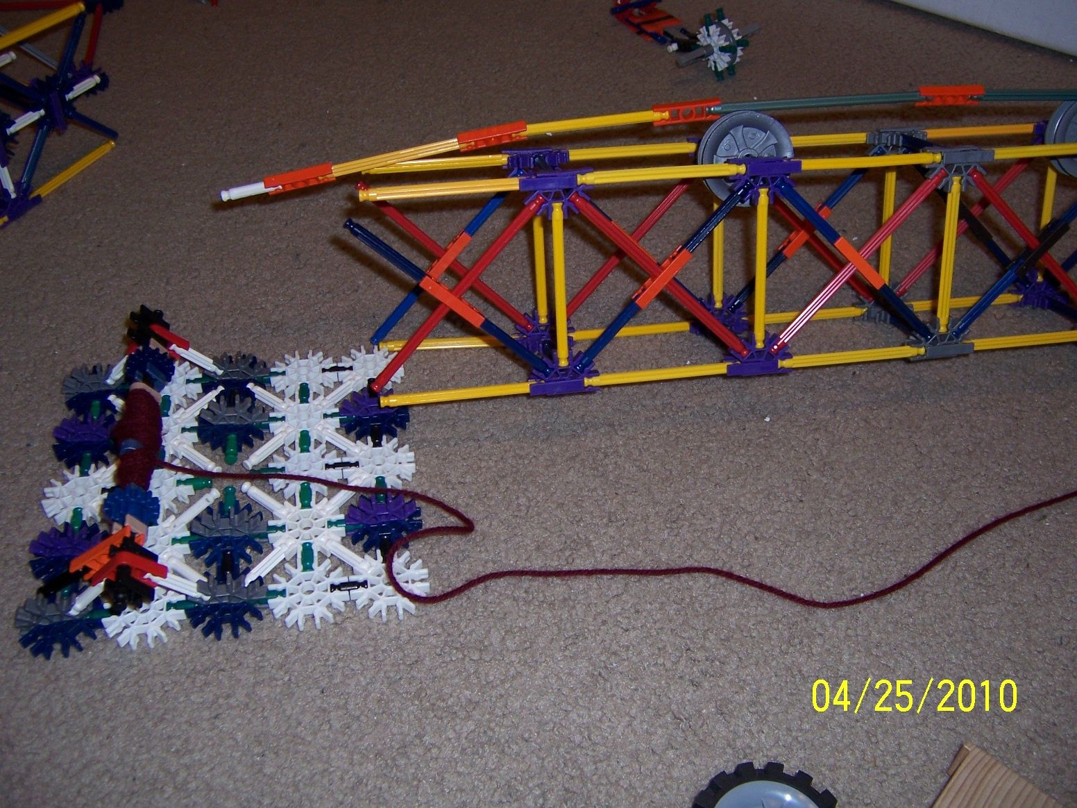 Knex Tower Crane : 10 Steps - Instructables