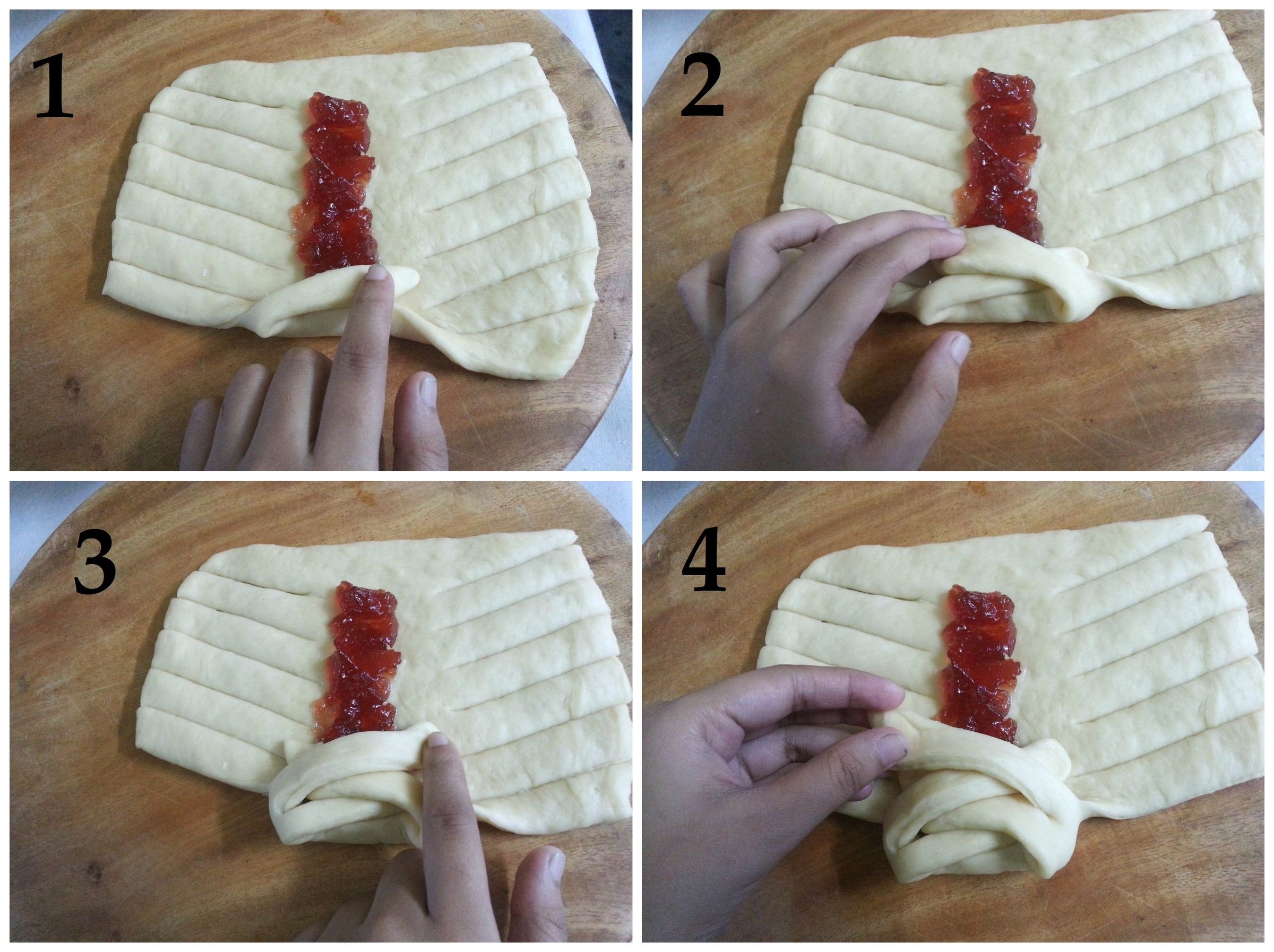 Braided Jam Buns : 5 Steps (with Pictures) - Instructables