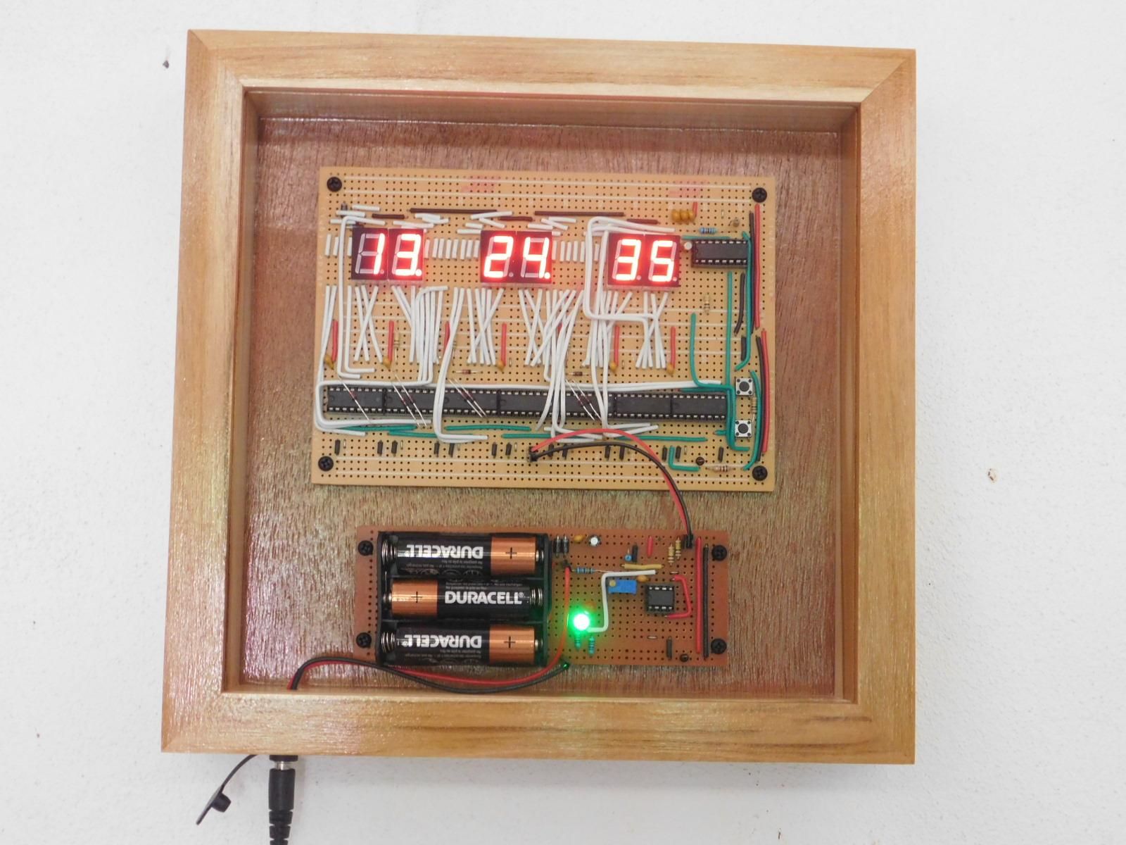 24 Hour Digital Clock (non Microcontroller) : 6 Steps (with Pictures ...