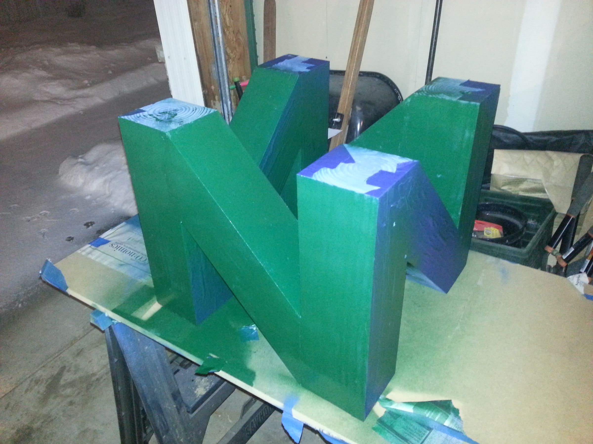 "N" Table - the N64 Logo End Table : 6 Steps (with Pictures ...