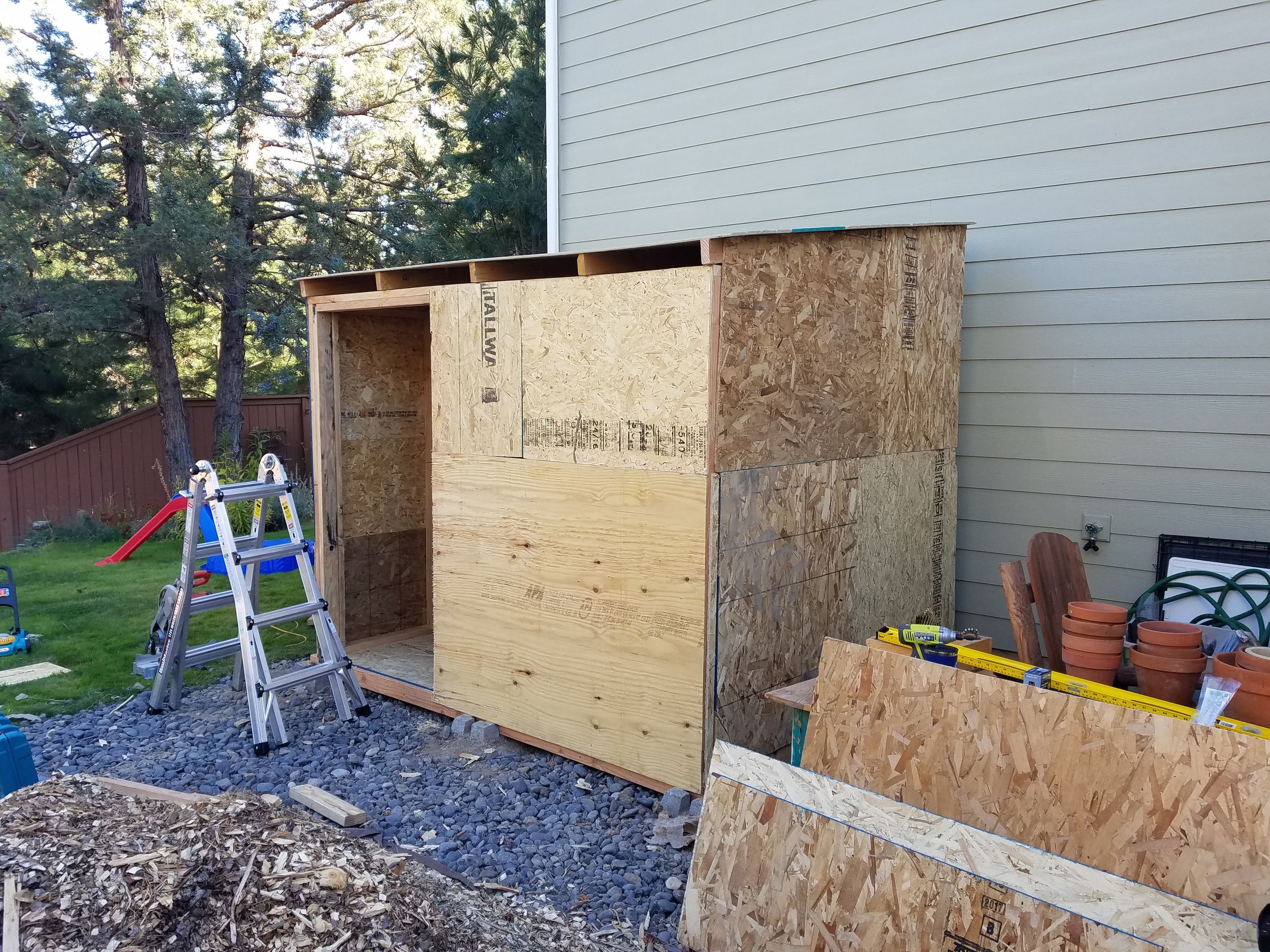 Reclaimed Nearly Free Tool Shed : 9 Steps (with Pictures) - Instructables