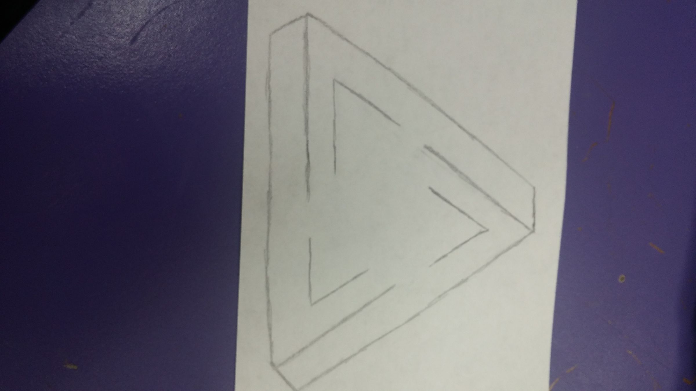 The Impossible Triangle : 8 Steps (with Pictures) - Instructables