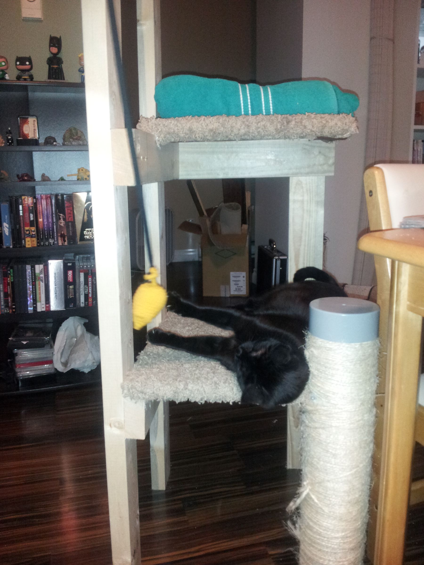Classy Cat Tower : 6 Steps (with Pictures) - Instructables