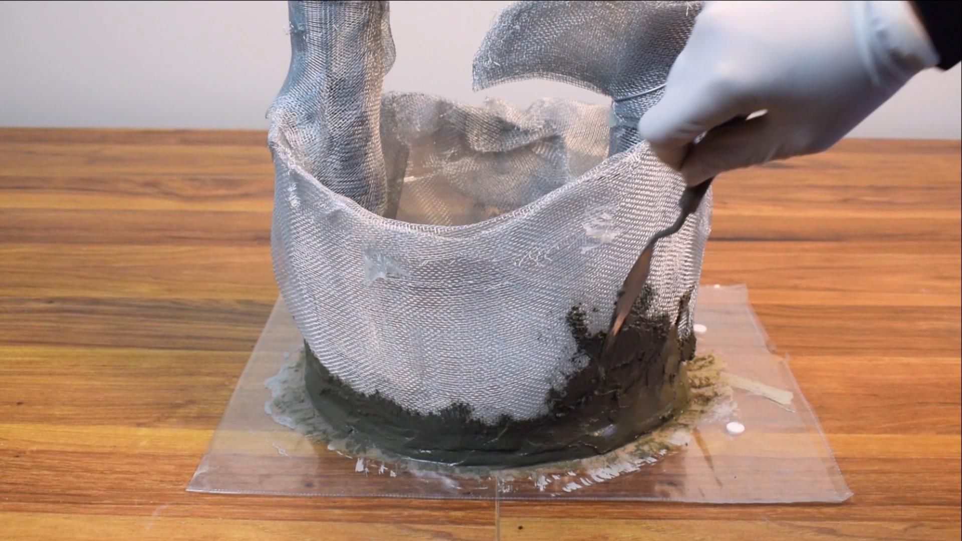 Concrete Tree Fountain - Faux Bois : 9 Steps (with Pictures ...