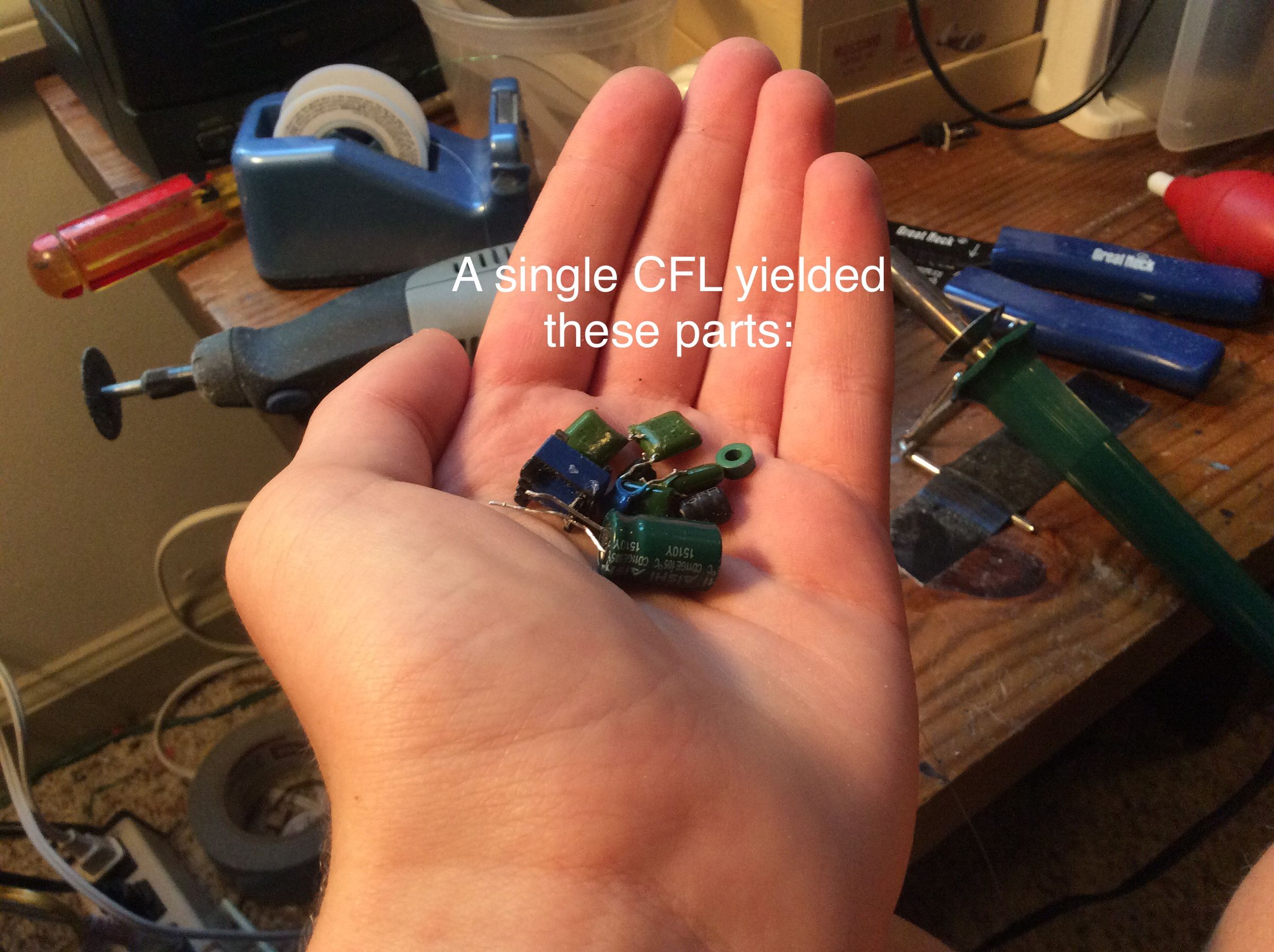 CFL Tubes: Get Some Useful Parts! : 6 Steps - Instructables